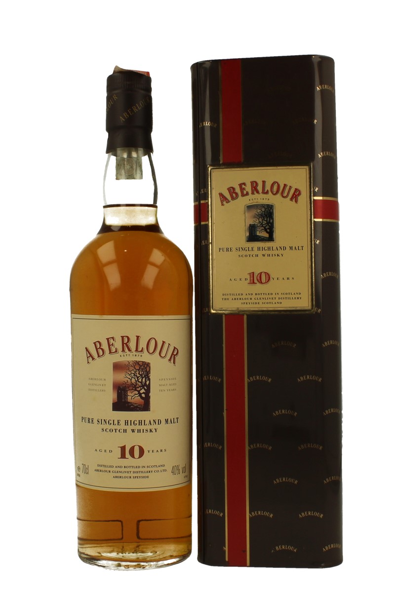 ABERLOUR 10yo Bot.Late 90's early 2000 70cl 43% - Products - Whisky ...