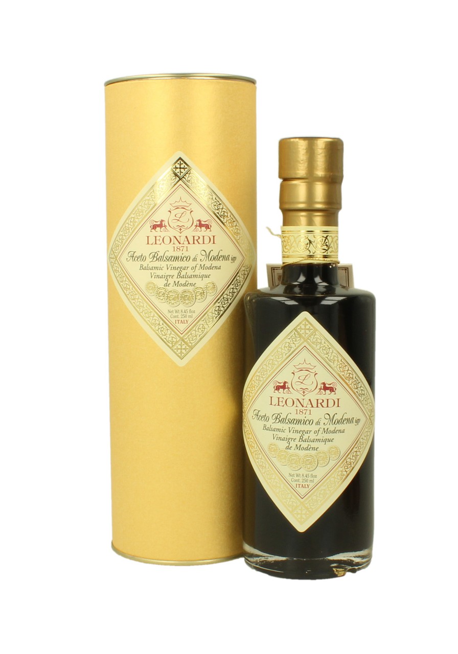 ACETO BALSAMICO DI MODENA GOLD 250ml Leonardi Balsamic Vinegar ...