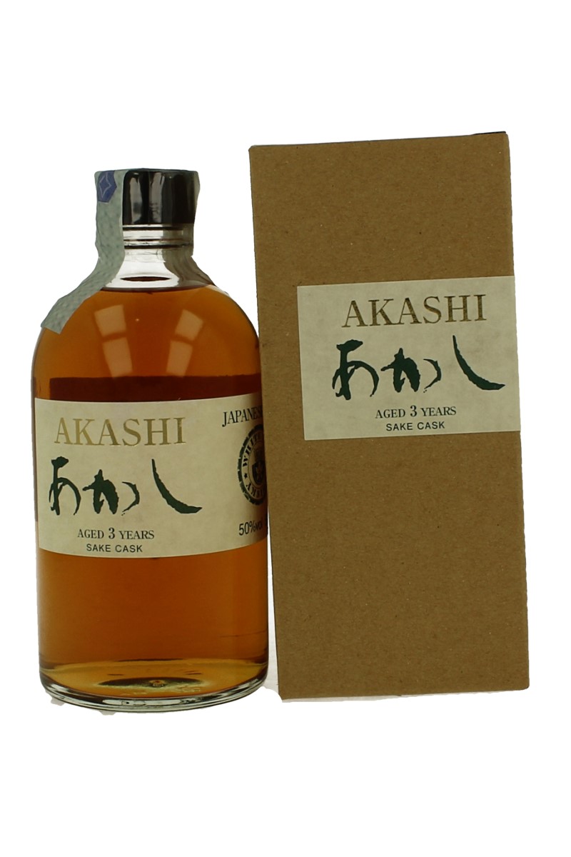 AKASHI SAKE CASK 3yo 50cl 50% - Products - Whisky Antique, Whisky & Spirits