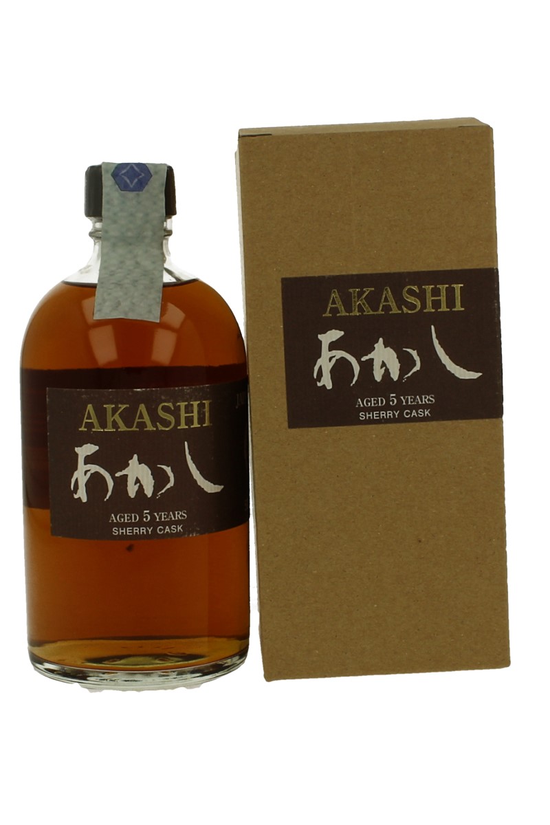 AKASHI SHERRY CASK 5yo 50cl 50% - Products - Whisky Antique, Whisky ...