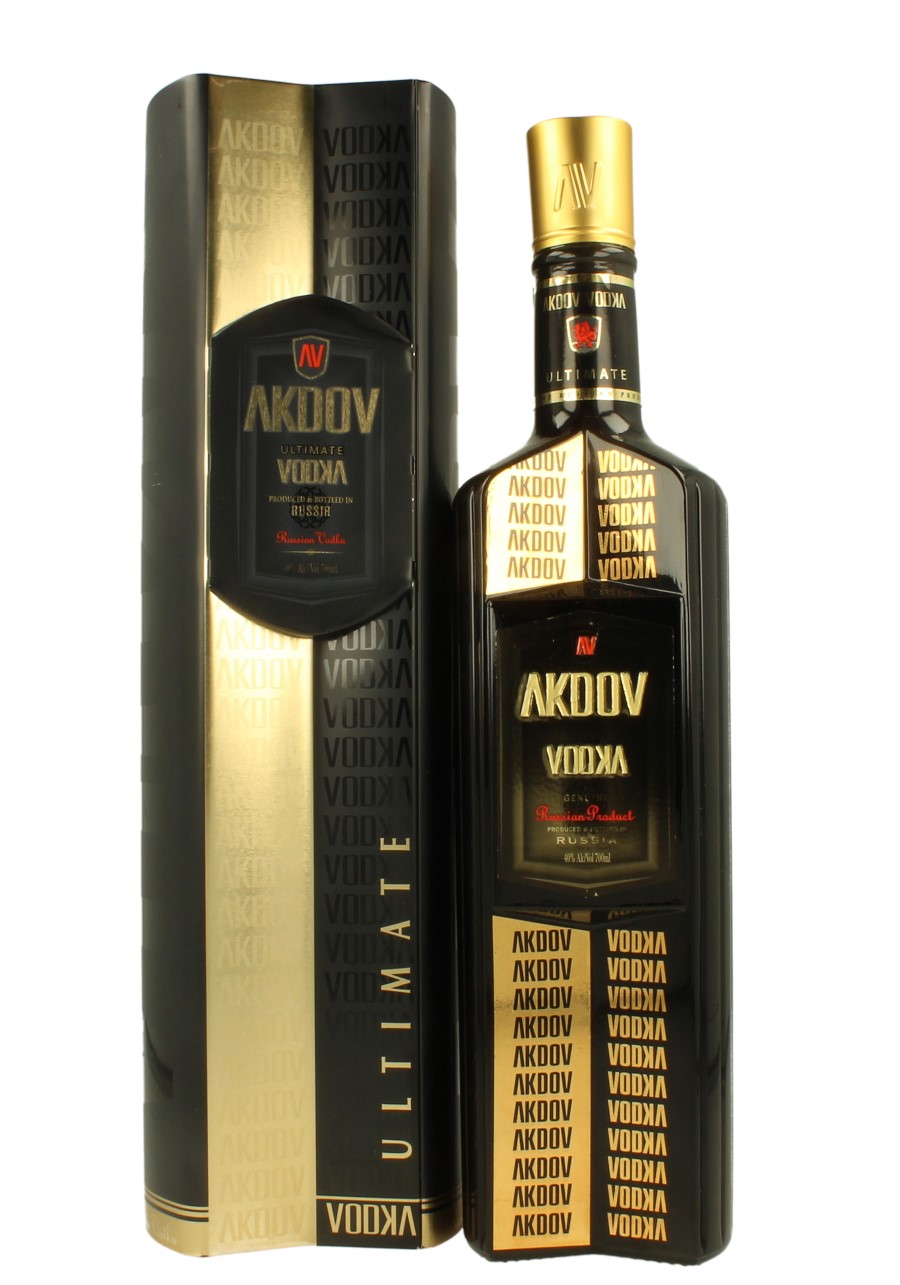 AKDOV Ultimate Vodka 70cl 40% - Products - Whisky Antique, Whisky & Spirits