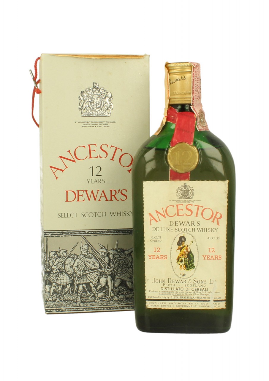 ANCESTOR 12yo Bot.early 70's 75cl 40% John Dewar & Sons - Blended ...