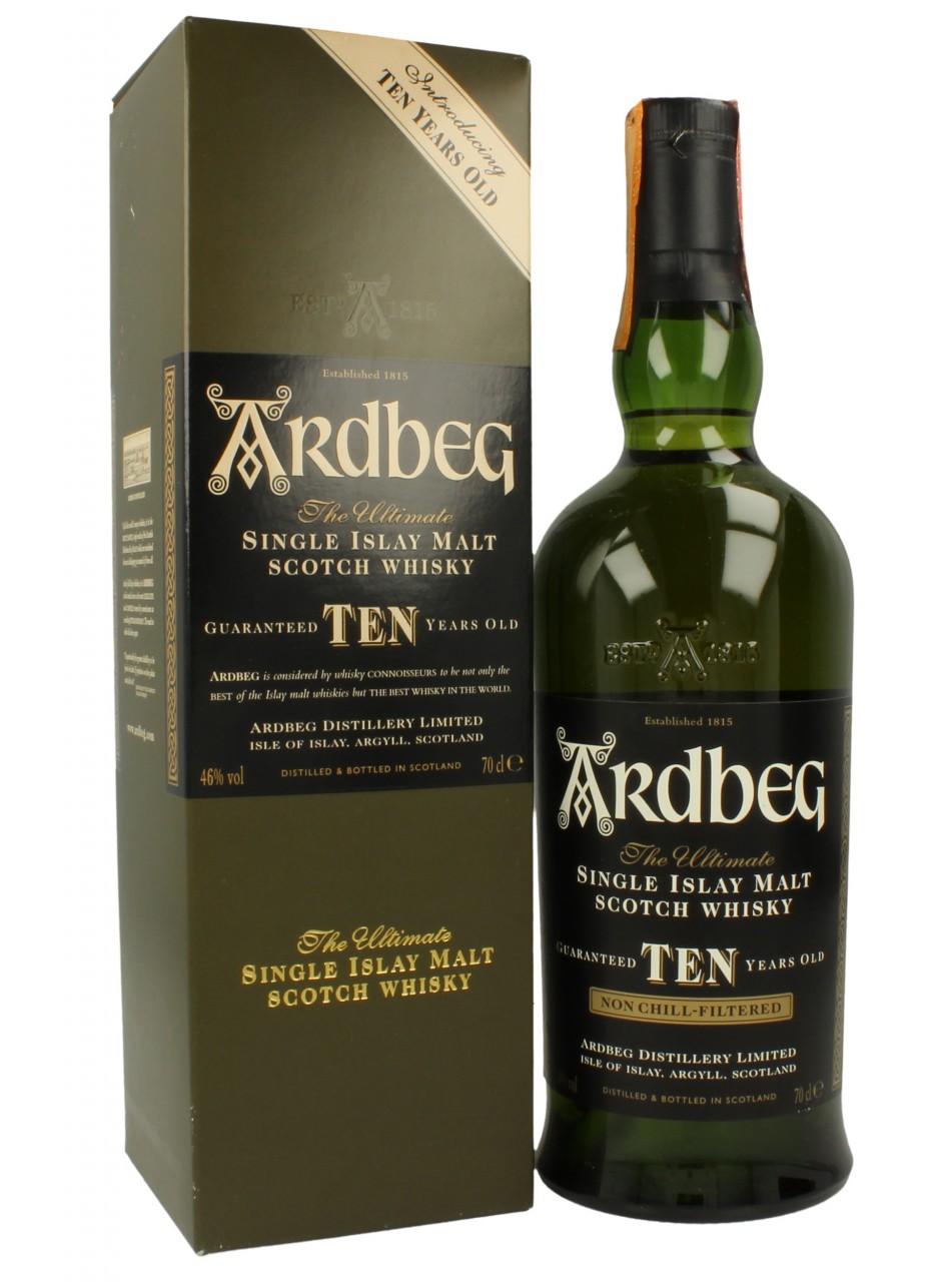 ARDBEG 10YO 70 CL 46% INTRODUCING TEN - Products - Whisky Antique ...