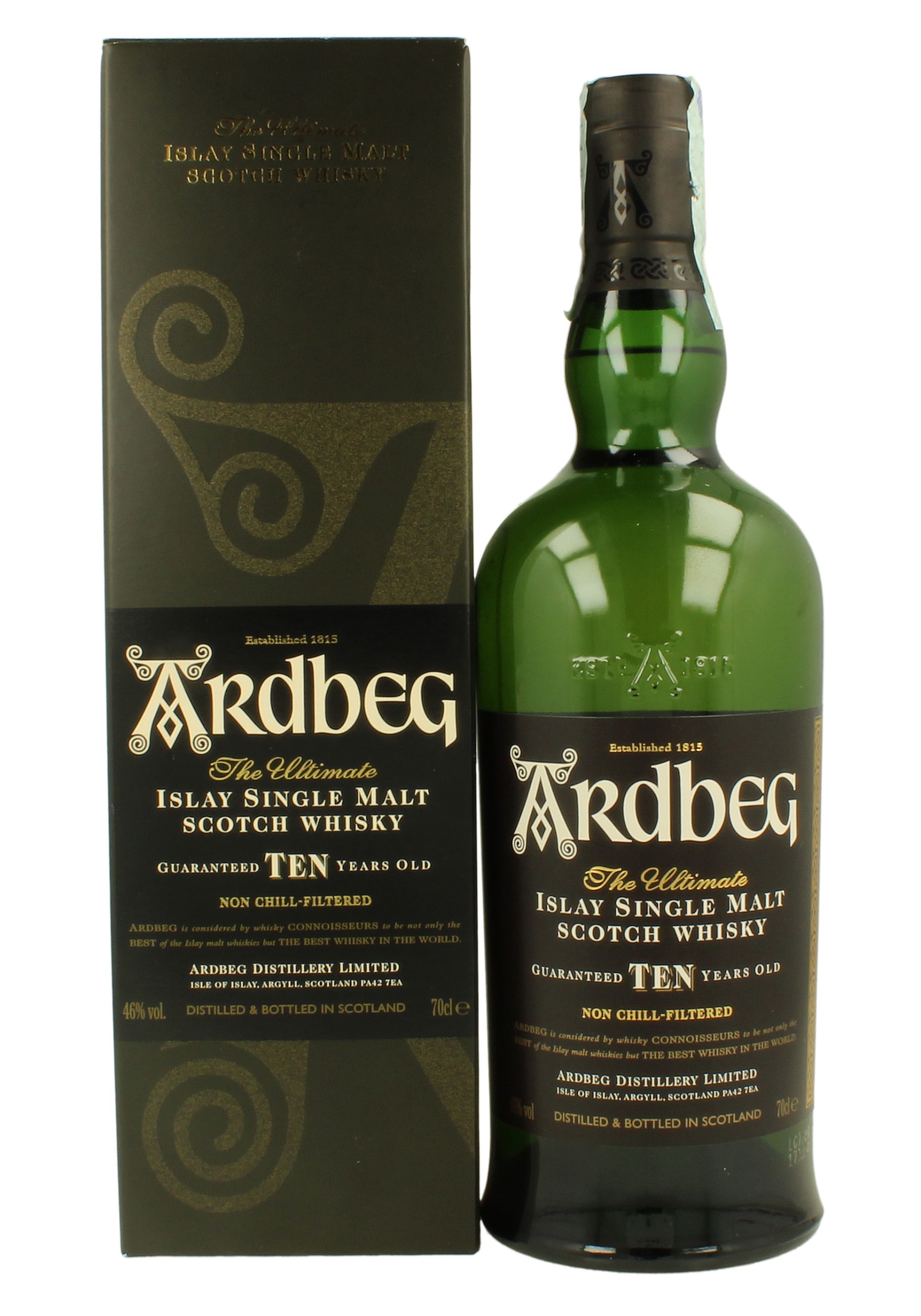 ARDBEG 10yo 70cl 46% OB - Bottle code 2017 - Products - Whisky Antique ...