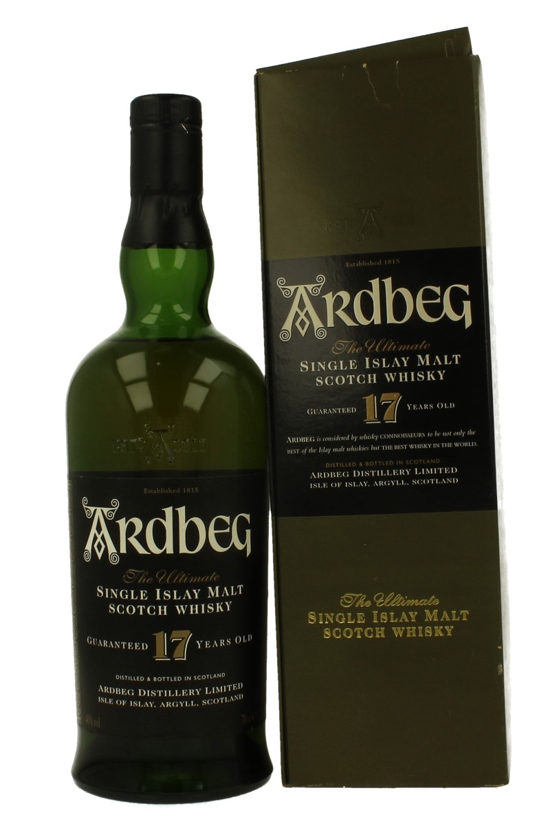 ARDBEG 17yo 70cl 40% OB - Products - Whisky Antique, Whisky & Spirits