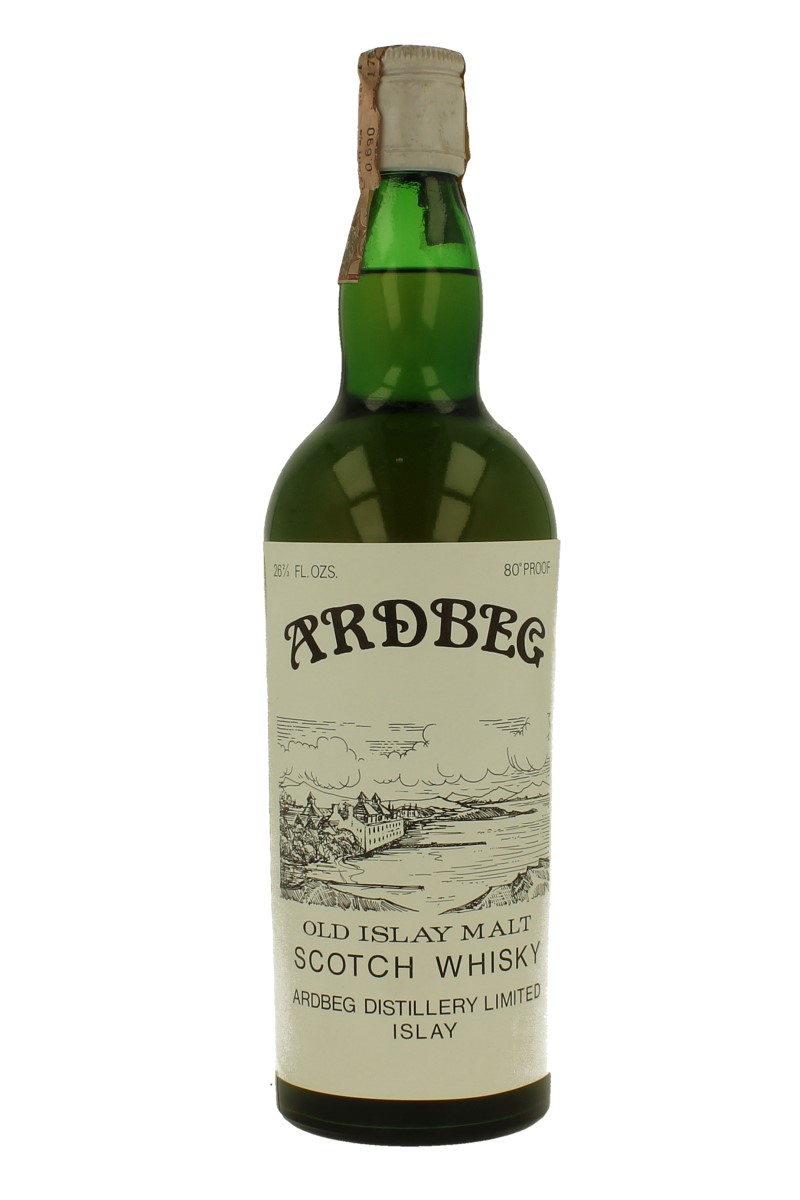 ARDBEG Bot.1960's 75cl 80°proof OB - French Import 'D' - Products ...