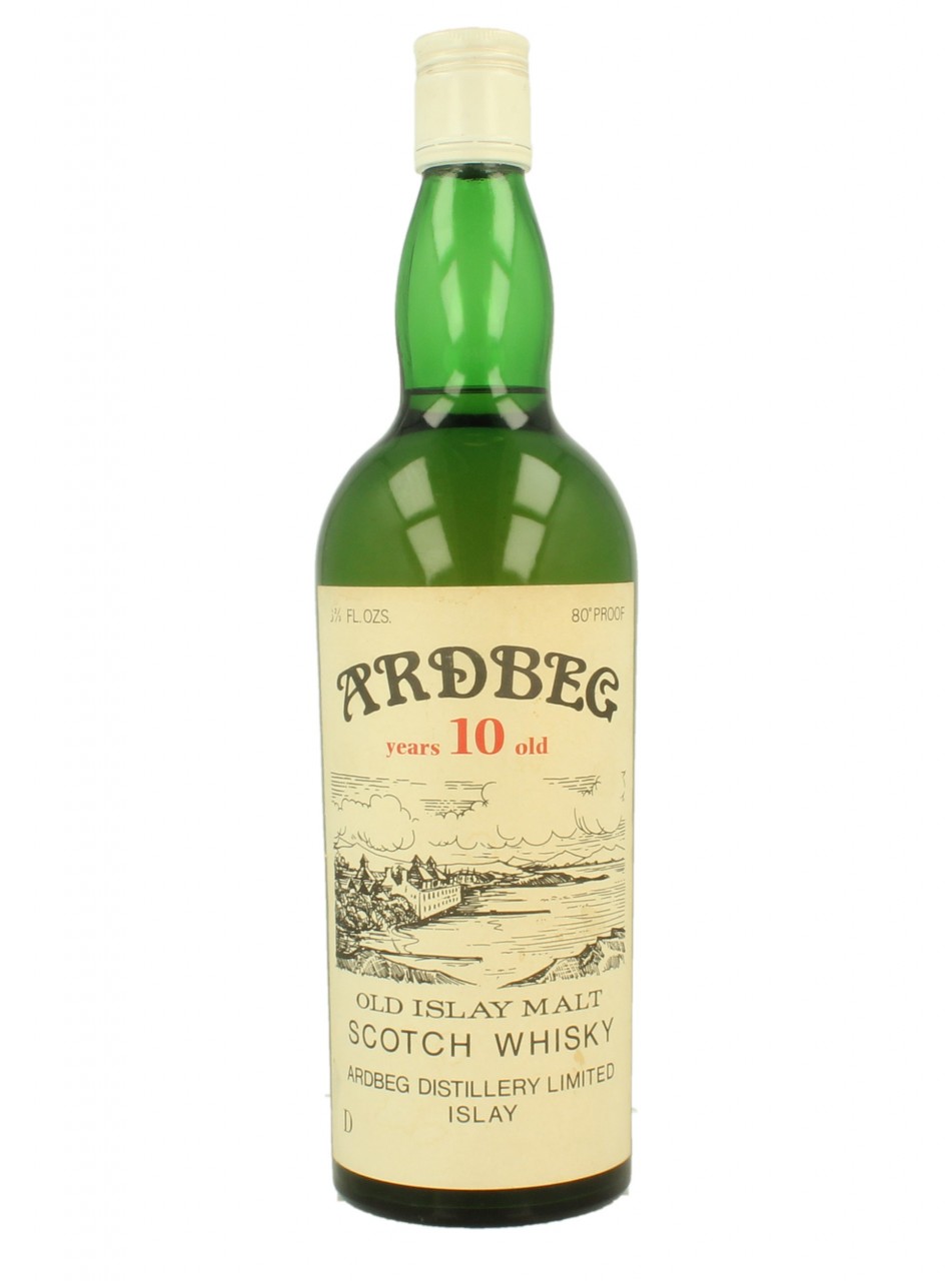 ARDBEG Islay Scotch Whisky 10yo Bot.1960's 75cl 80°proof OB - French ...