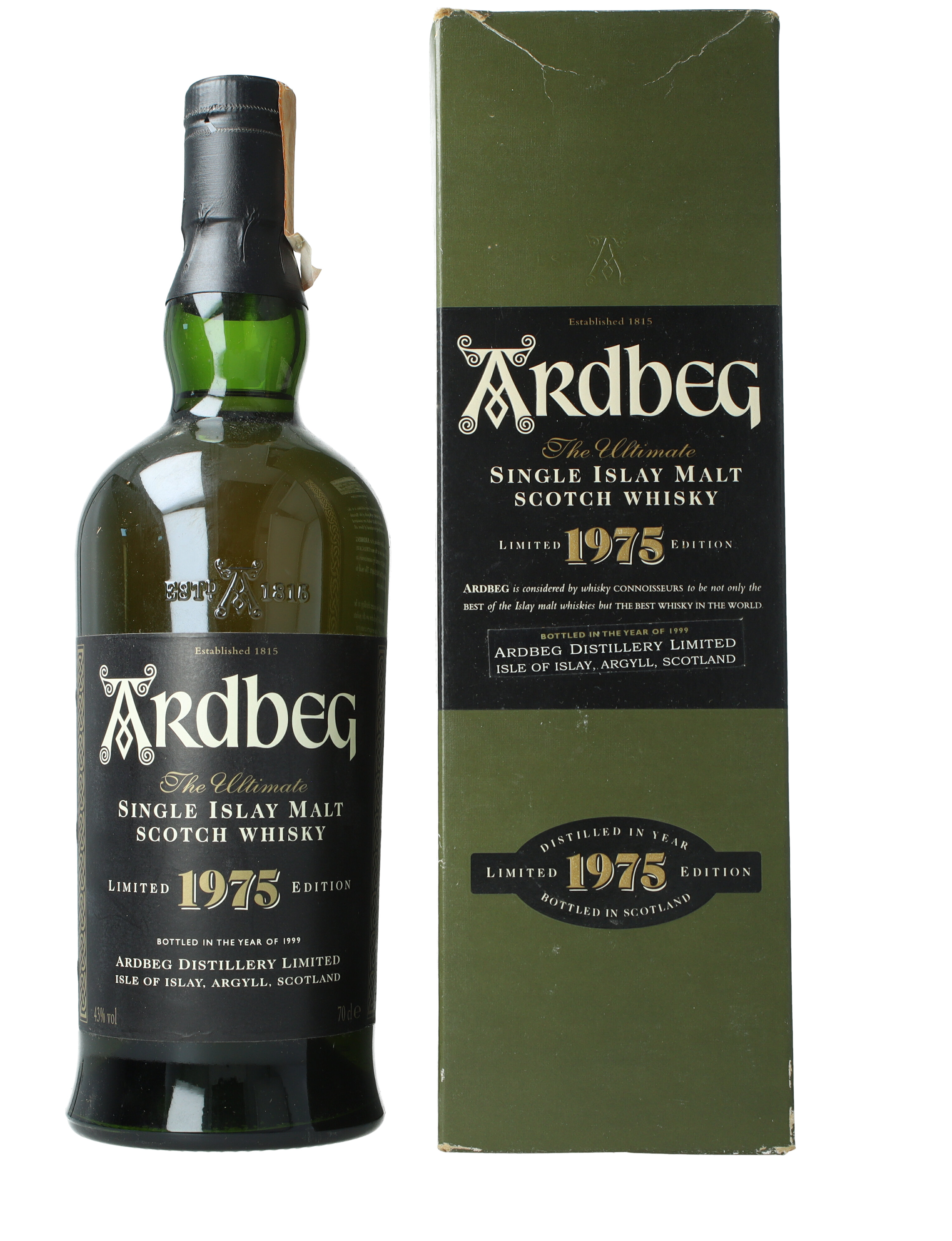 ARDBEG Islay Scotch Whisky 1975 1999 70cl 43% OB- - Products - Whisky ...
