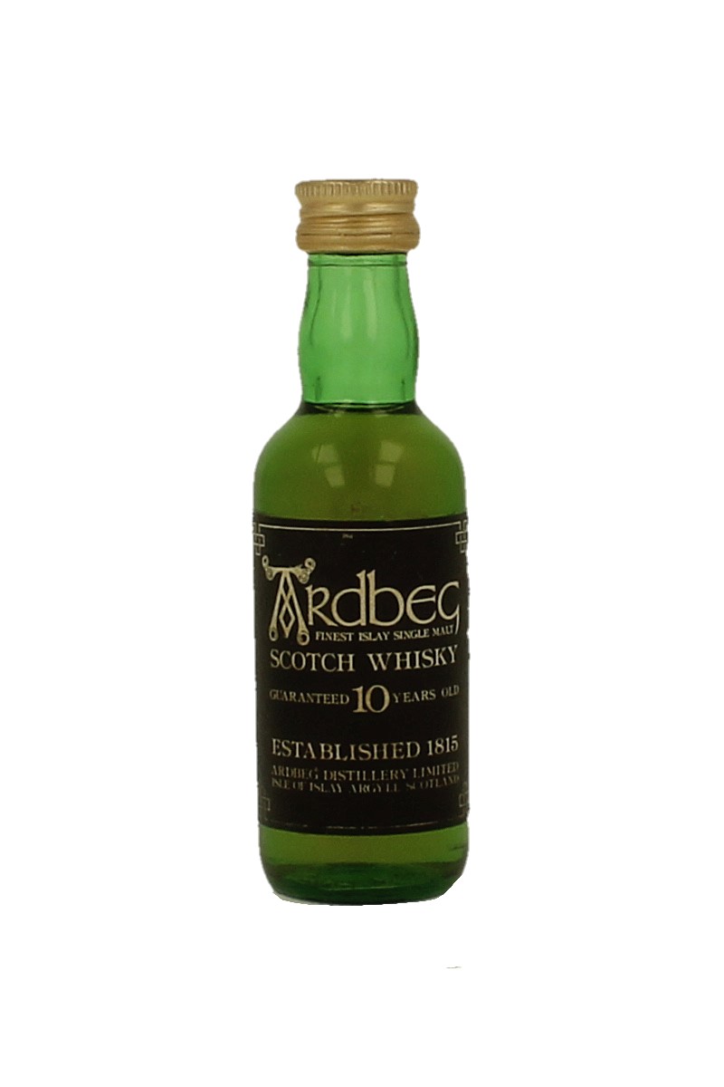 Ardbeg miniature 10-17 Years Old 2x5cl - Products - Whisky Antique ...