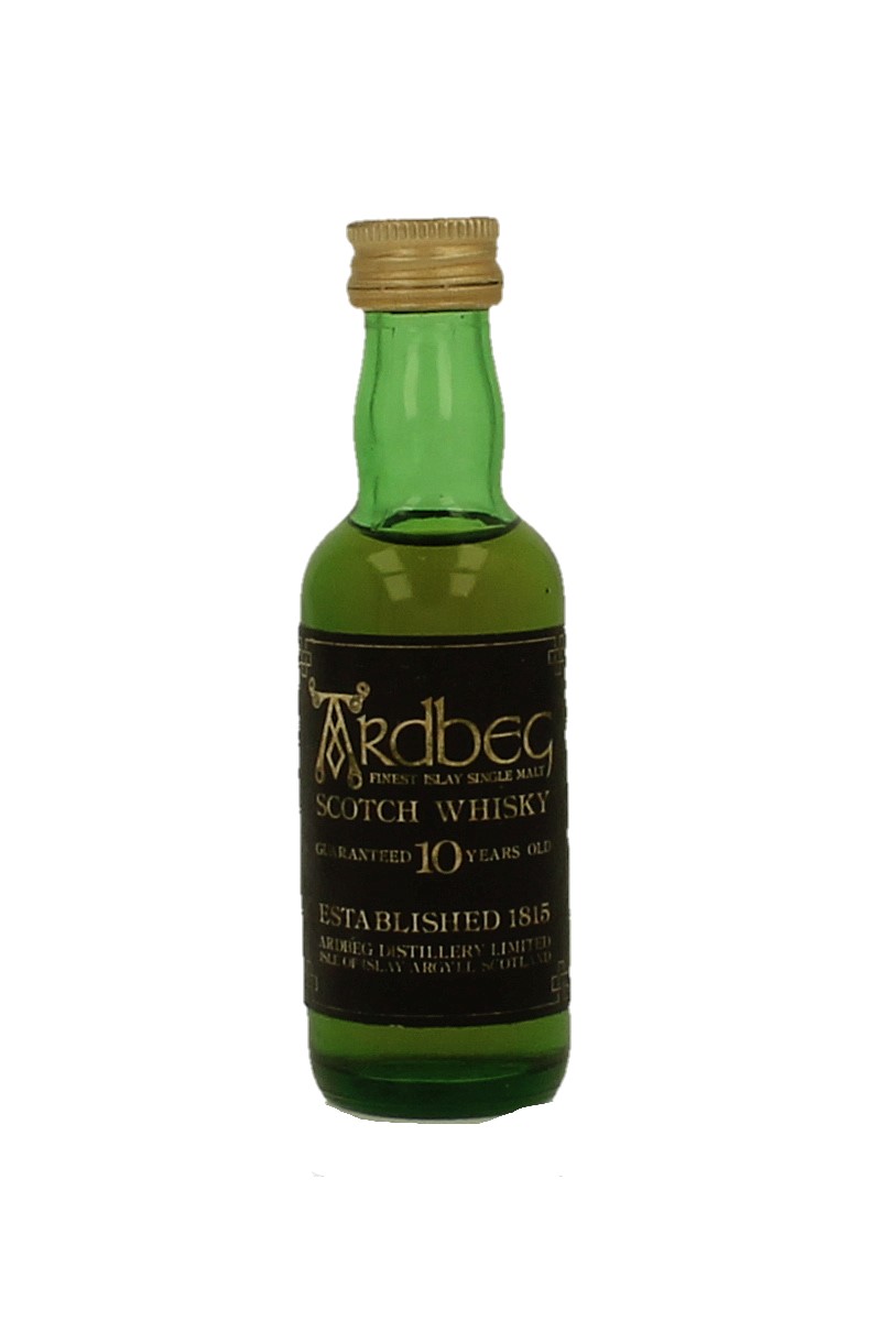 Ardbeg miniature 10 Years Old 3x5cl - Products - Whisky Antique, Whisky ...