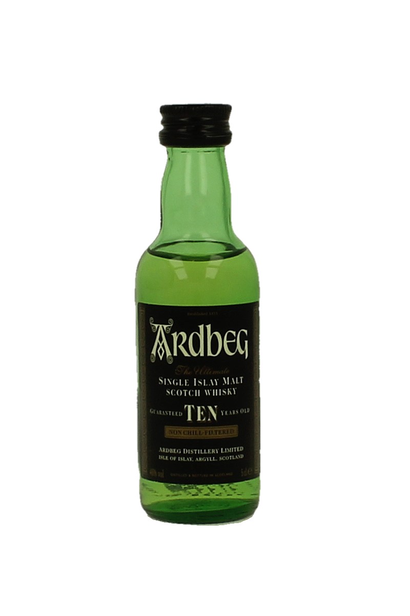 Ardbeg miniature 10 Years Old 3x5cl - Products - Whisky Antique, Whisky ...