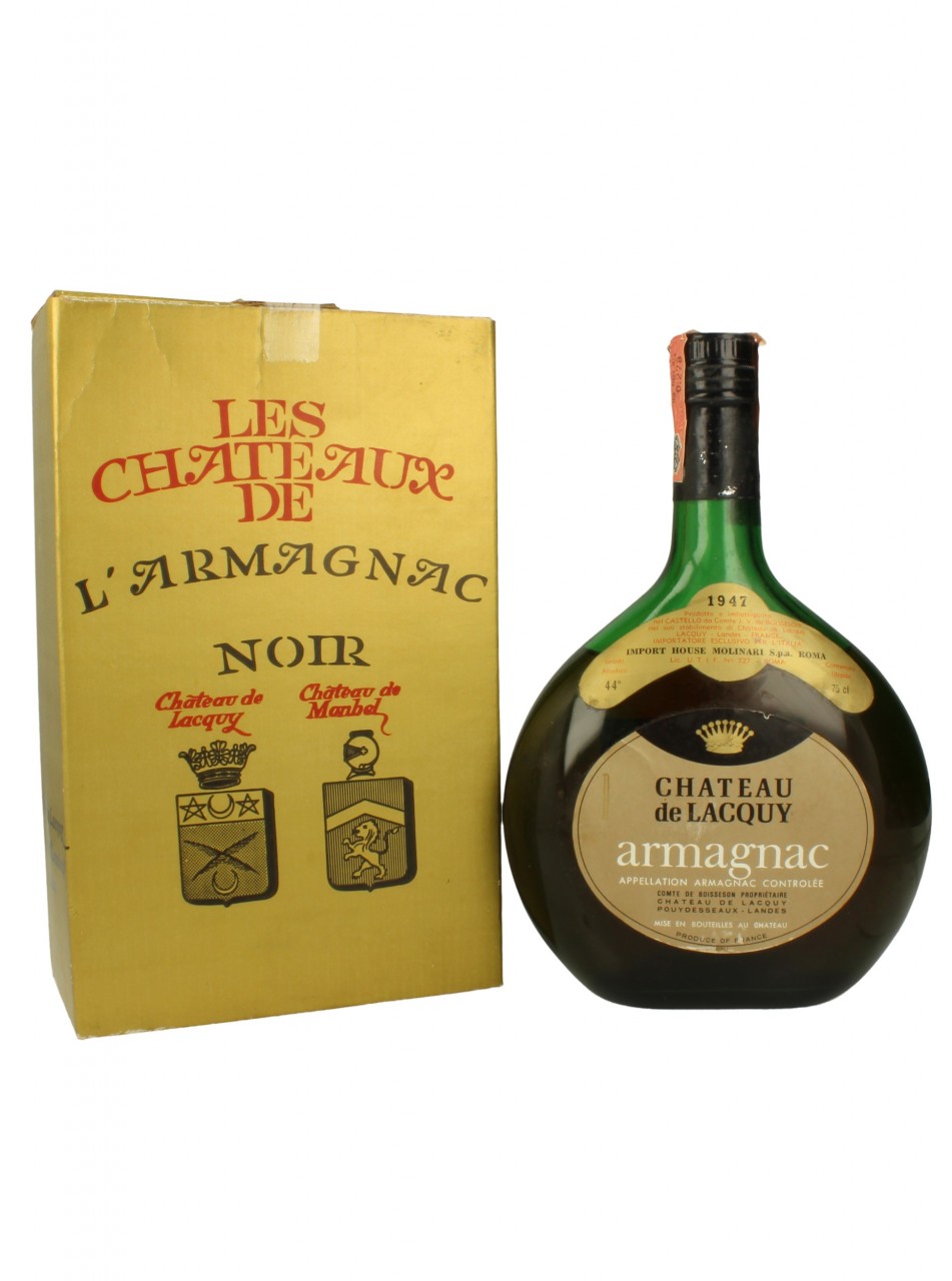 ARMAGNAC CHATEAU DE LAQUY 1947 75CL 44% - Products - Whisky Antique ...