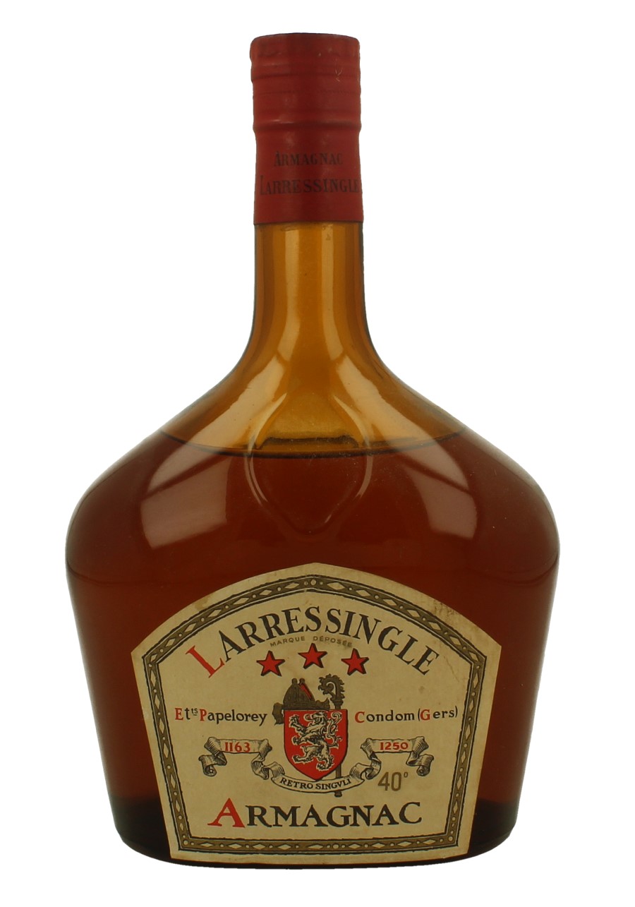 ARMAGNAC LARRESSINGLE 3 STARS 40% - Products - Whisky Antique, Whisky ...