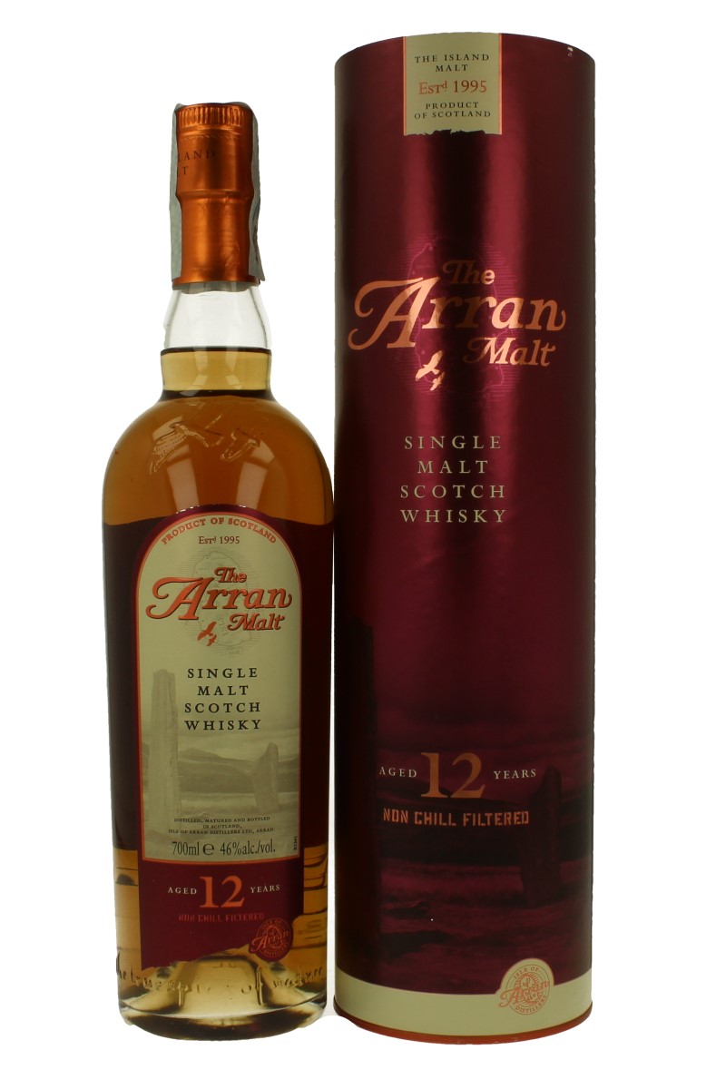 ARRAN 12 years old 70cl 46% - Products - Whisky Antique, Whisky & Spirits