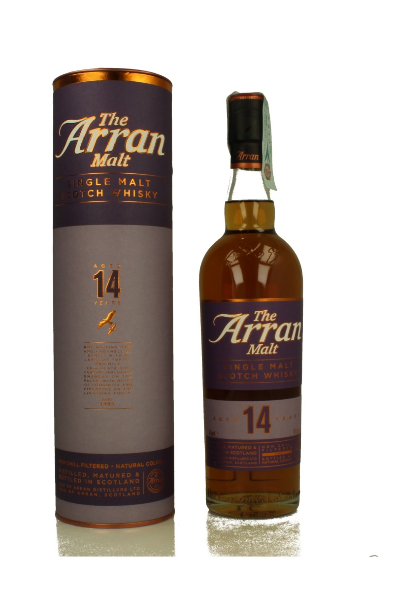 ARRAN 14 years old 70cl 46% - Products - Whisky Antique, Whisky & Spirits