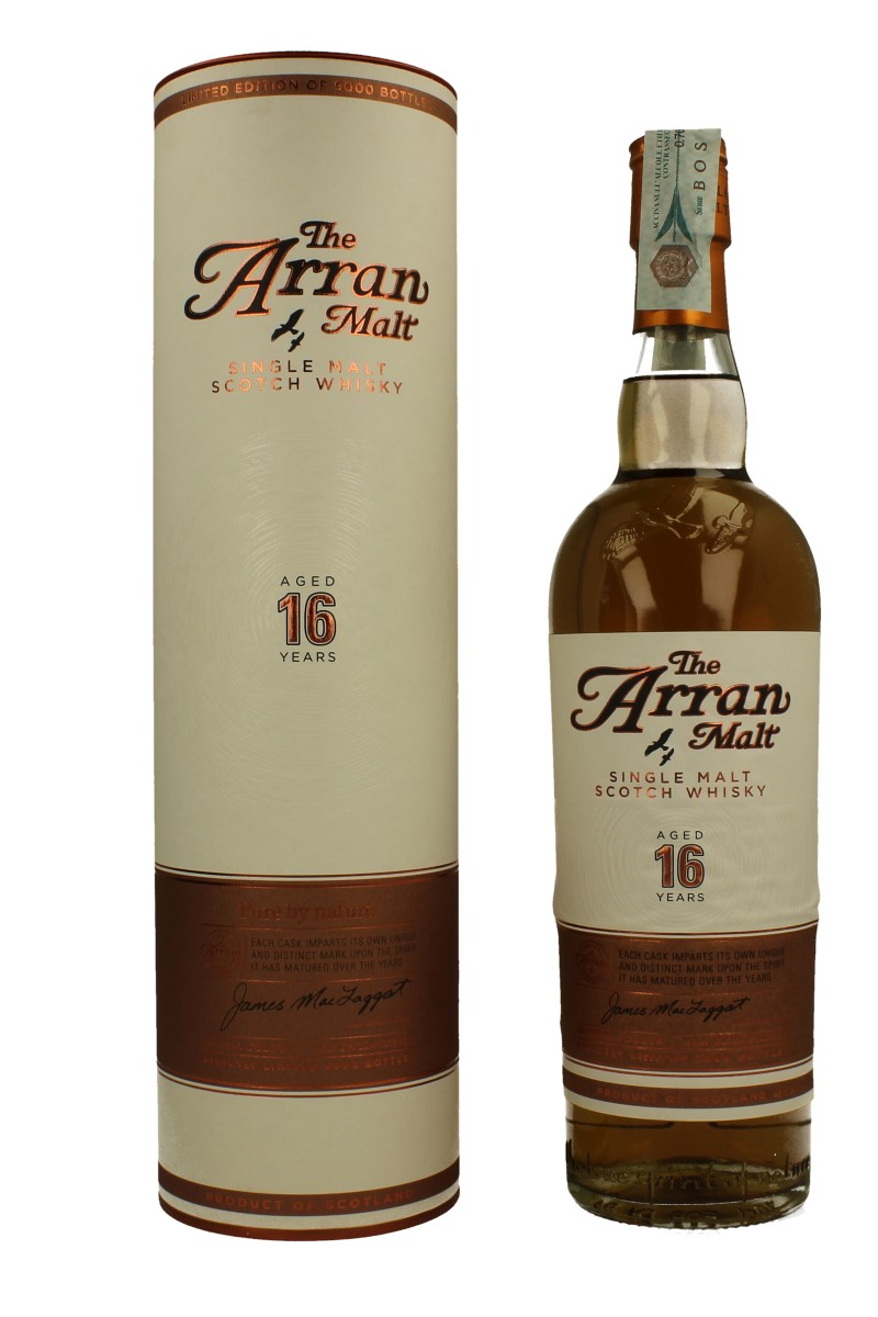 ARRAN 16 years old 70cl 46% limited edition of 9000 bts - Products ...