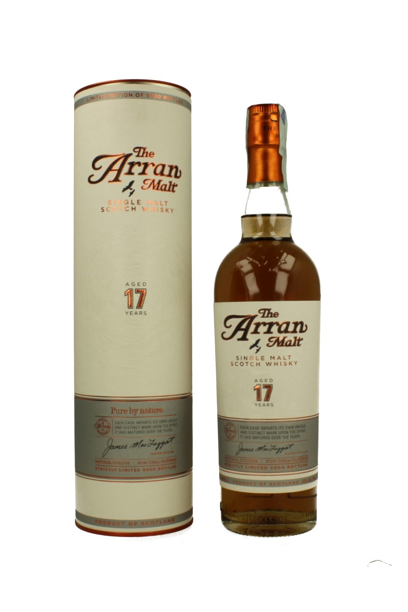 ARRAN 17 Years Old 70cl 46% limited edition of 9000 bts - Products - Whisky Antique, Whisky ...