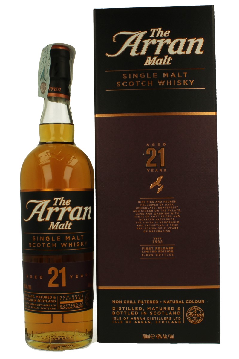 ARRAN 21 years old 70cl 46% First Release- Batch 1 - Products - Whisky ...