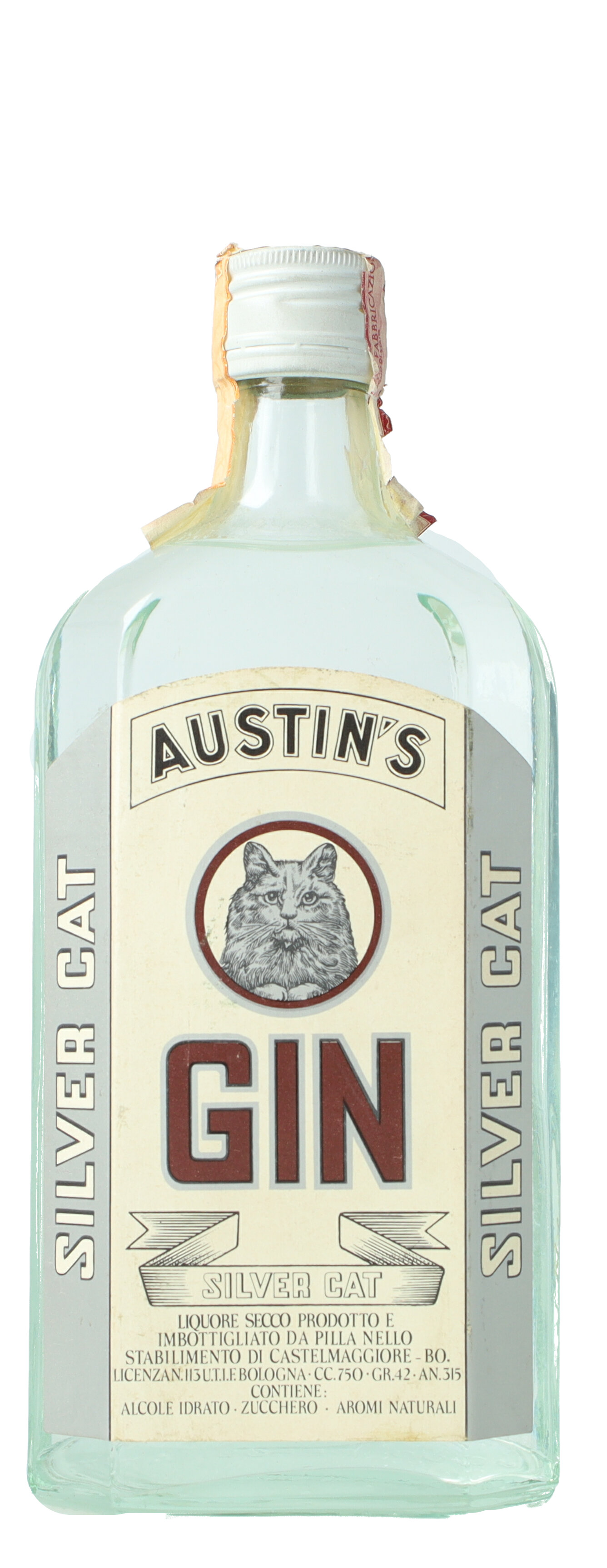 AUSTIN'S London Gin 1960 -1970 circa 75cl 42% - Gin - Products - Whisky ...