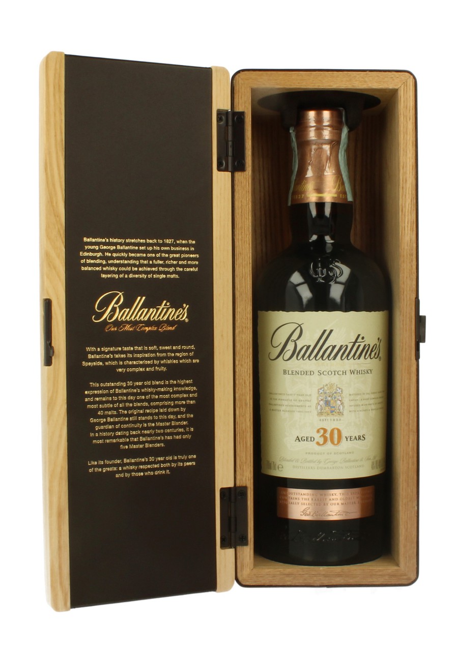BALLANTINE'S 30yo 70cl 43% - Blended - Products - Whisky Antique ...