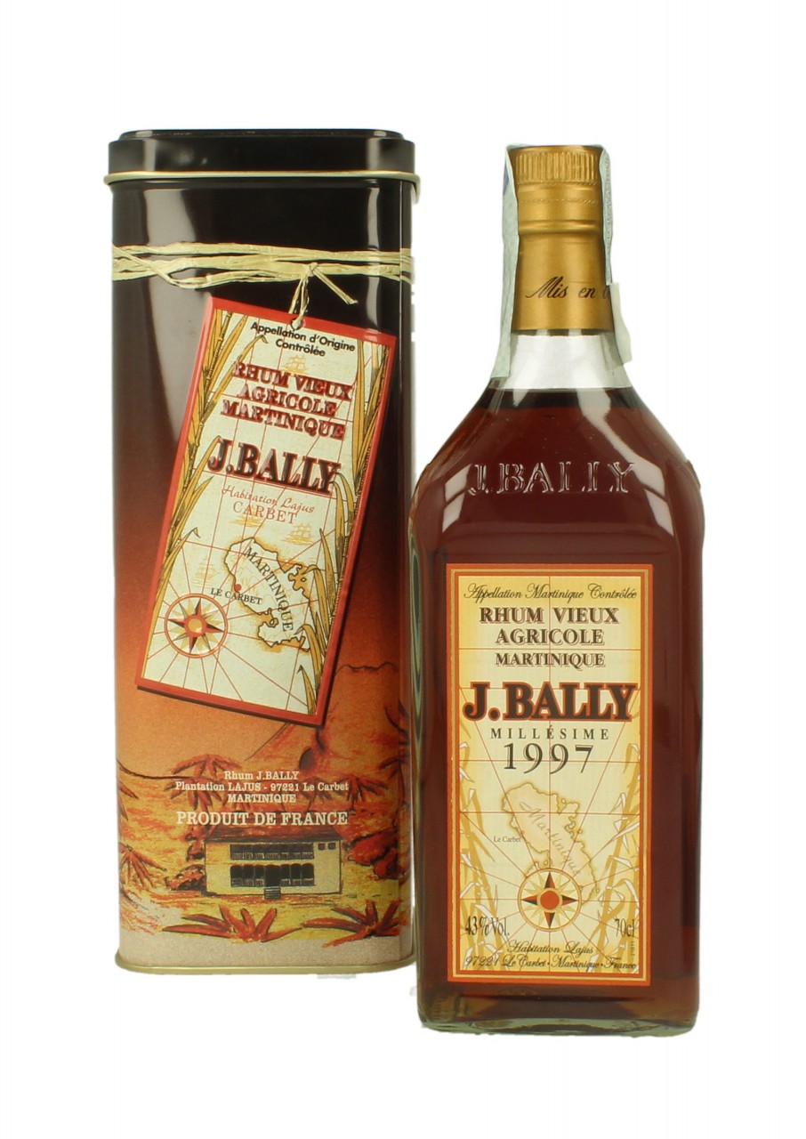 BALLY Limited Edition Martinica Rum 1997 70cl 43% - Rum - Products ...