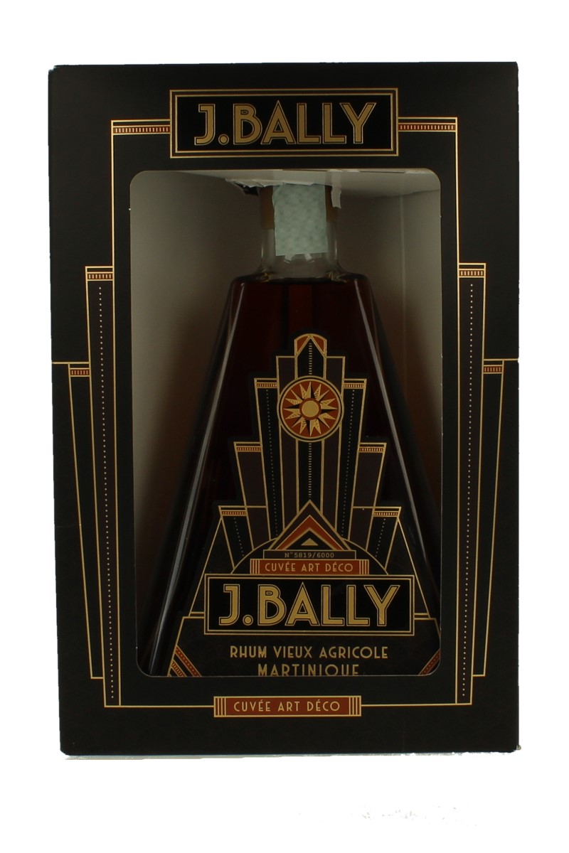 BALLY Limited Edition Martinica Rum 70cl 43.5% - Cuvée Art Deco ...