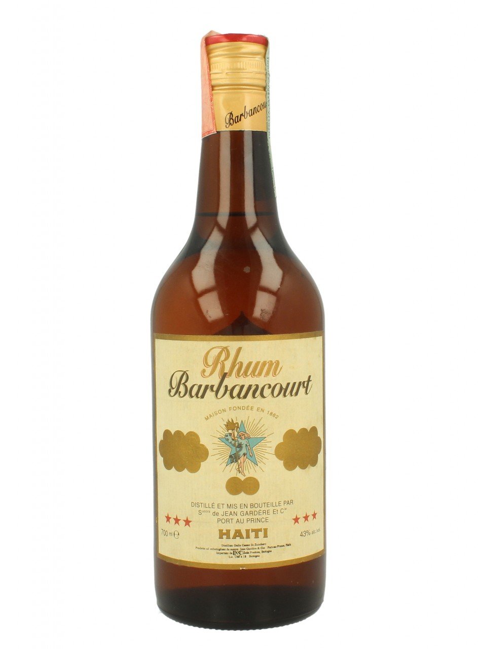 BARBANCOURT RHUM 70cl 43% - Products - Whisky Antique, Whisky & Spirits