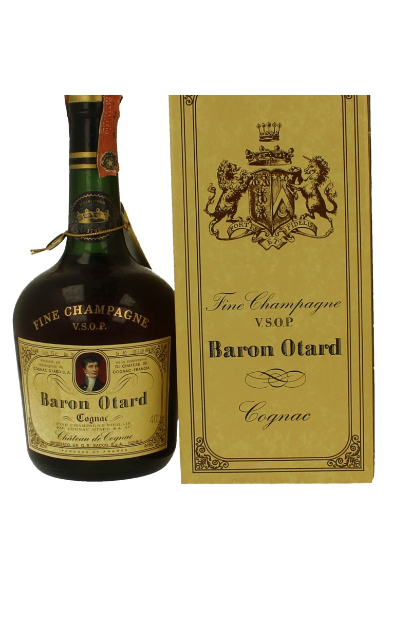 Baron Otard Cognac VSOP Bot 60/70's 75cl 40% - Products - Whisky ...