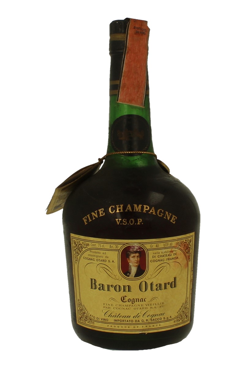 BARON OTARD VSOP Bot 60/70's 75cl 40% - Products - Whisky Antique ...