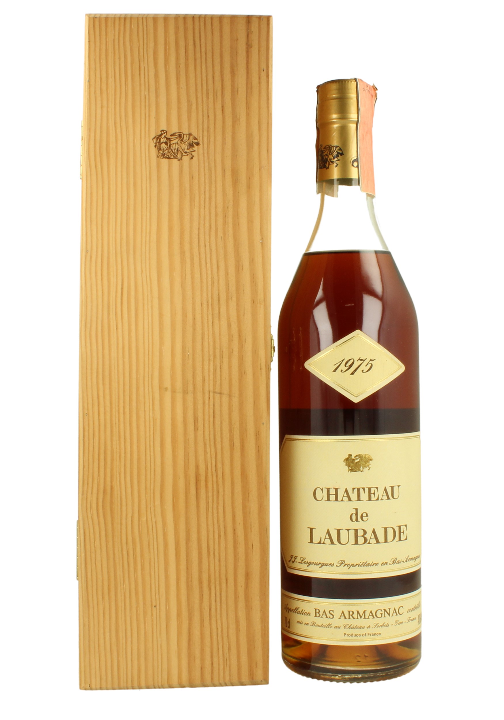 BAS ARMAGNAC CHATEAU DE LAUBADE 1975 70 CL 40 % - Products - Whisky ...