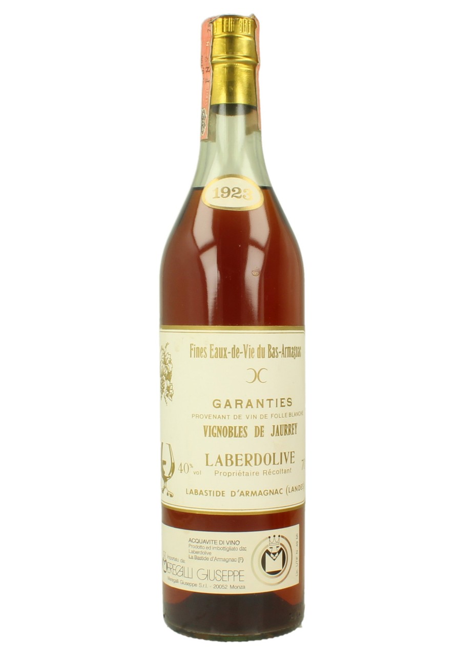 BAS ARMAGNAC LABERDOLIVE 1923 70 CL 40% VERY VERY RARE - Products ...