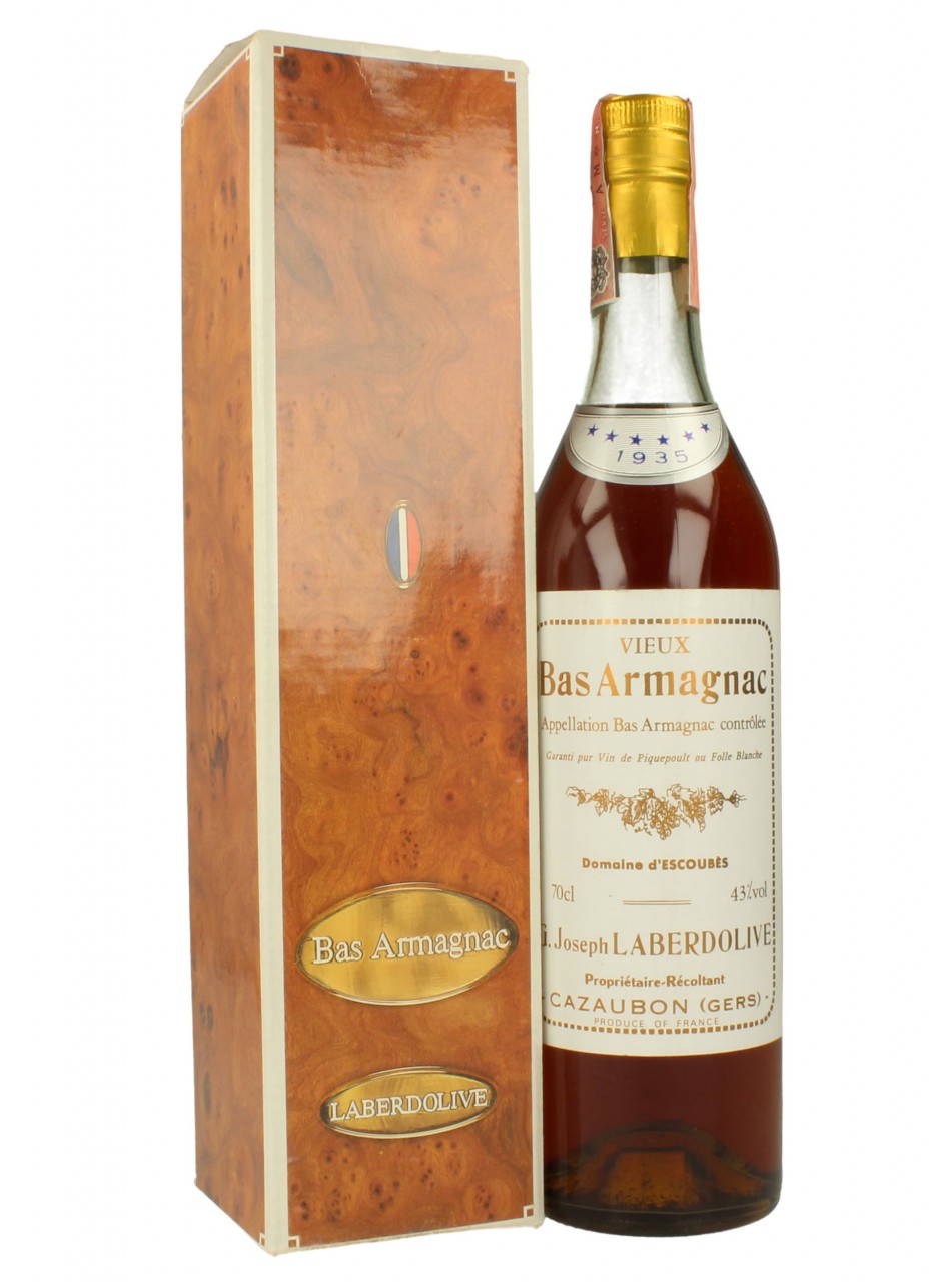 BAS ARMAGNAC LABERDOLIVE 1935 70CL 43% - Products - Whisky Antique ...