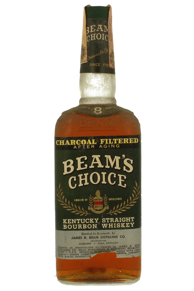 BEAM'S Black Label 8 years old Bot 60/70's 75cl 45% James Beam ...