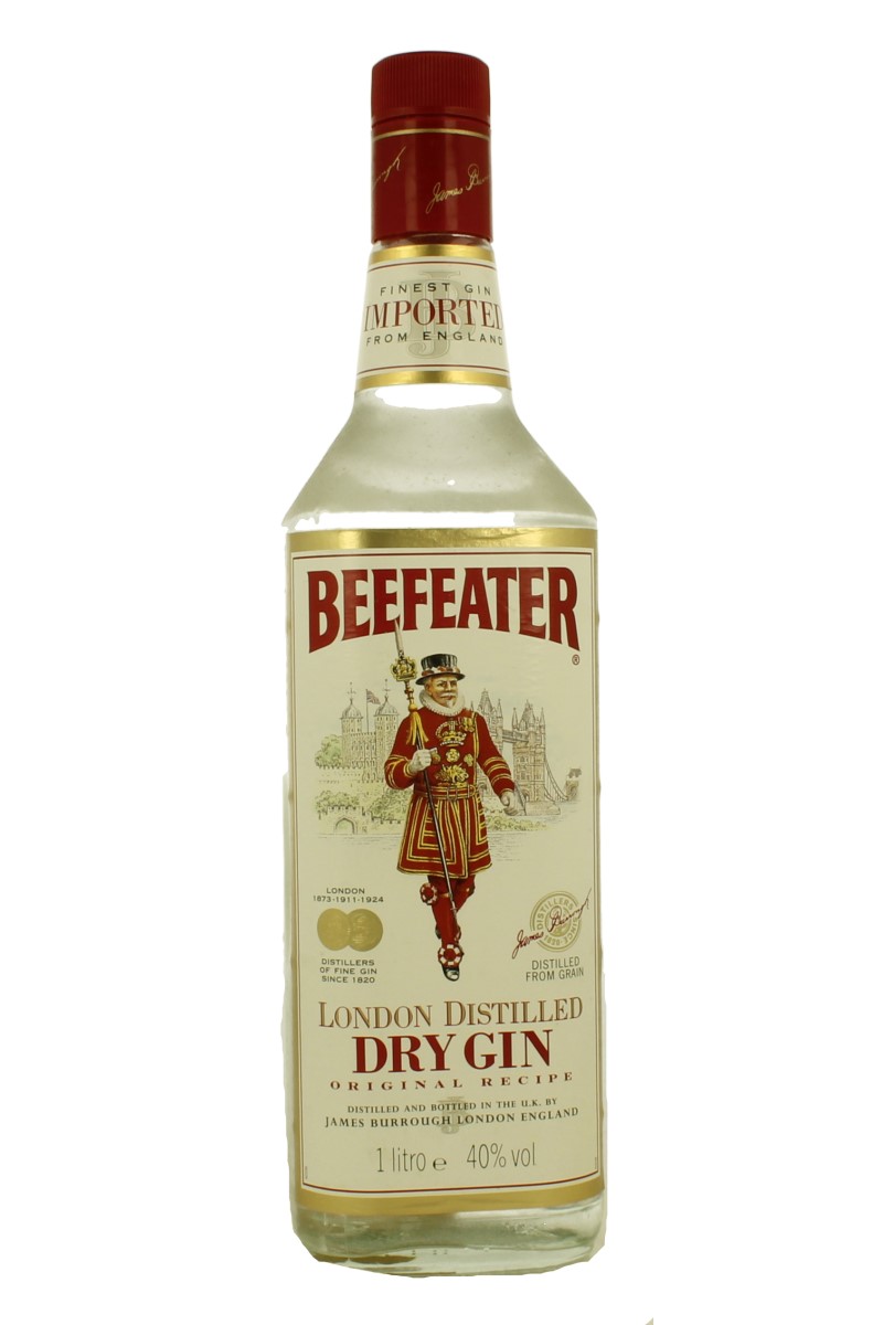 BEEFEATER premium Strength Bot in The 90's early 2000 100cl 40% - Gin ...