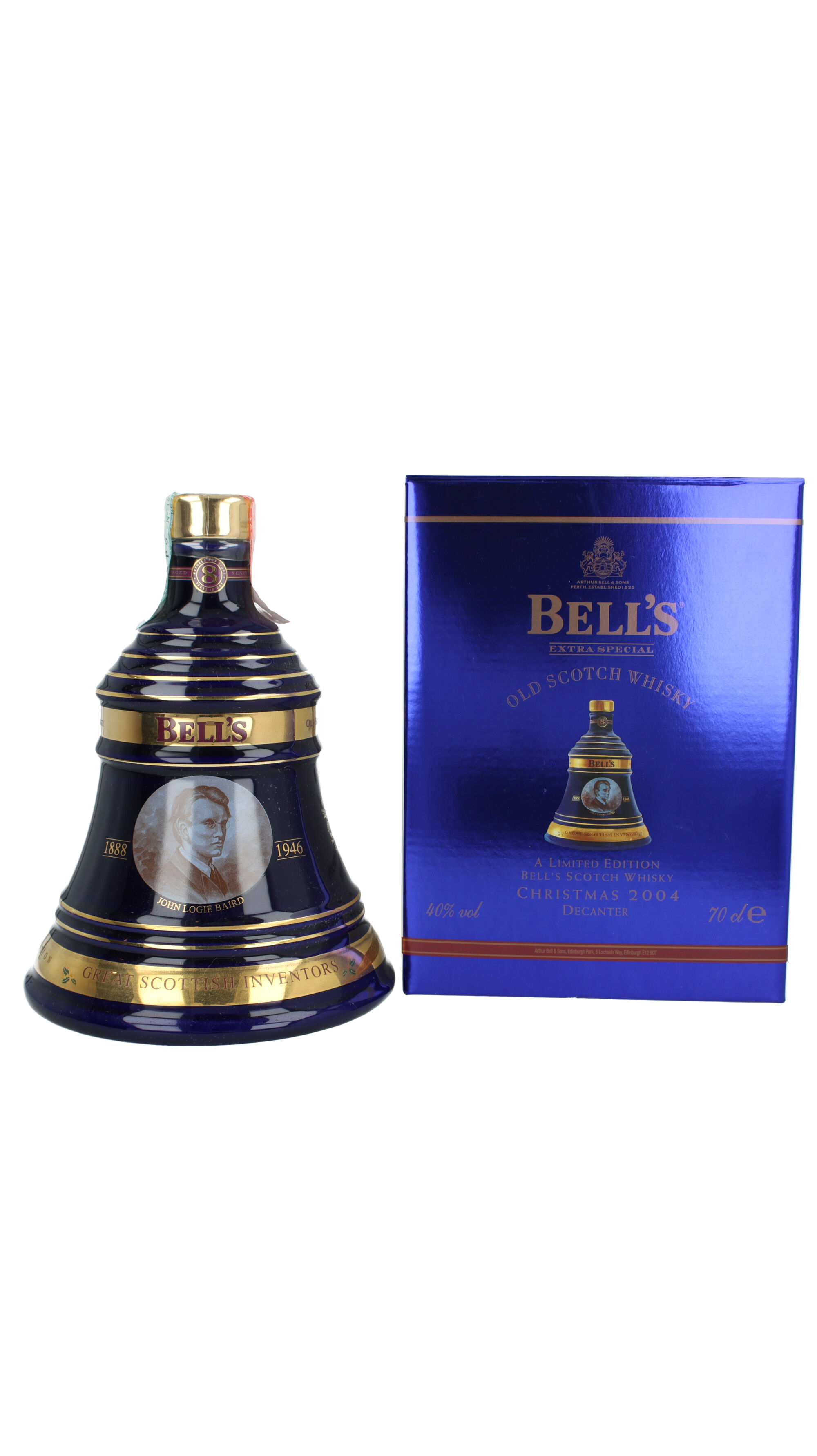 BELL'S Blended Scotch Whisky 70cl 40% Christmas 2004 - Products ...