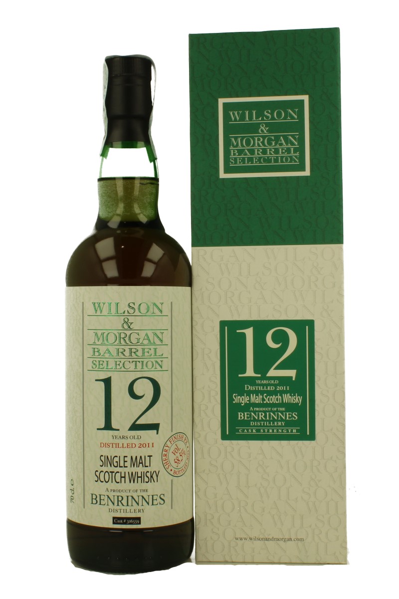 BENRINNES 12 years old 2011 2023 70cl 58.5% - Wilson & morgan ...