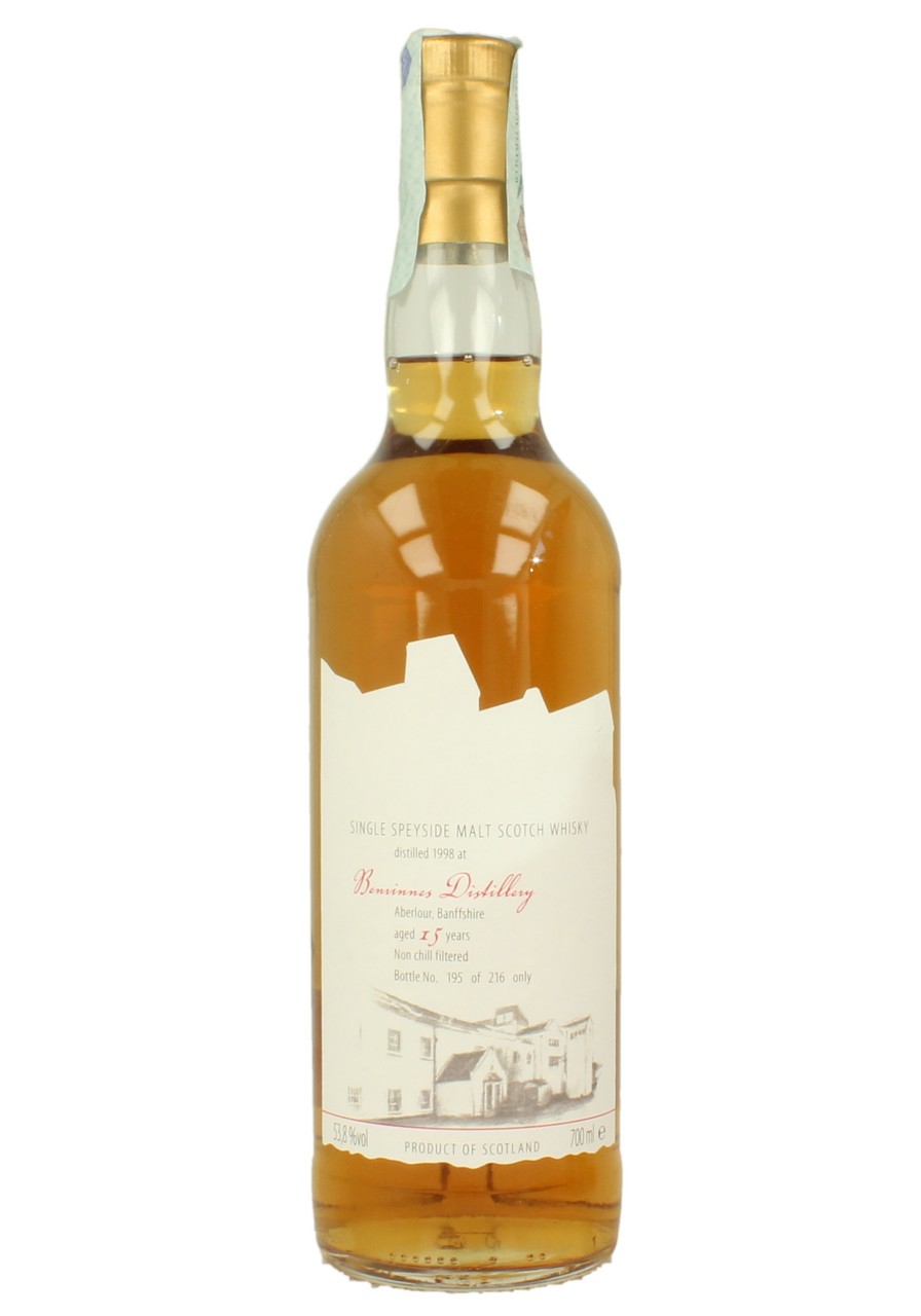 BENRINNES 15yo 1998 70cl 53.8% Jack Wiebers - The Distillery Sites ...