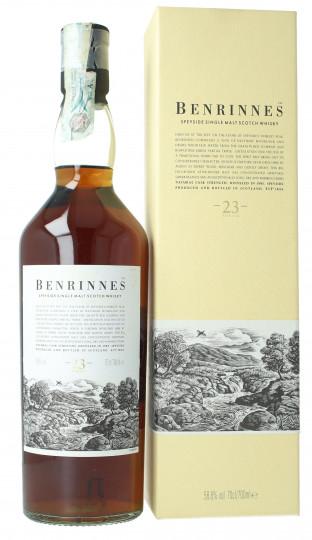 BENRINNES Speyside Scotch Whisky 23 Year Old 1985 70cl 58.8% OB ...