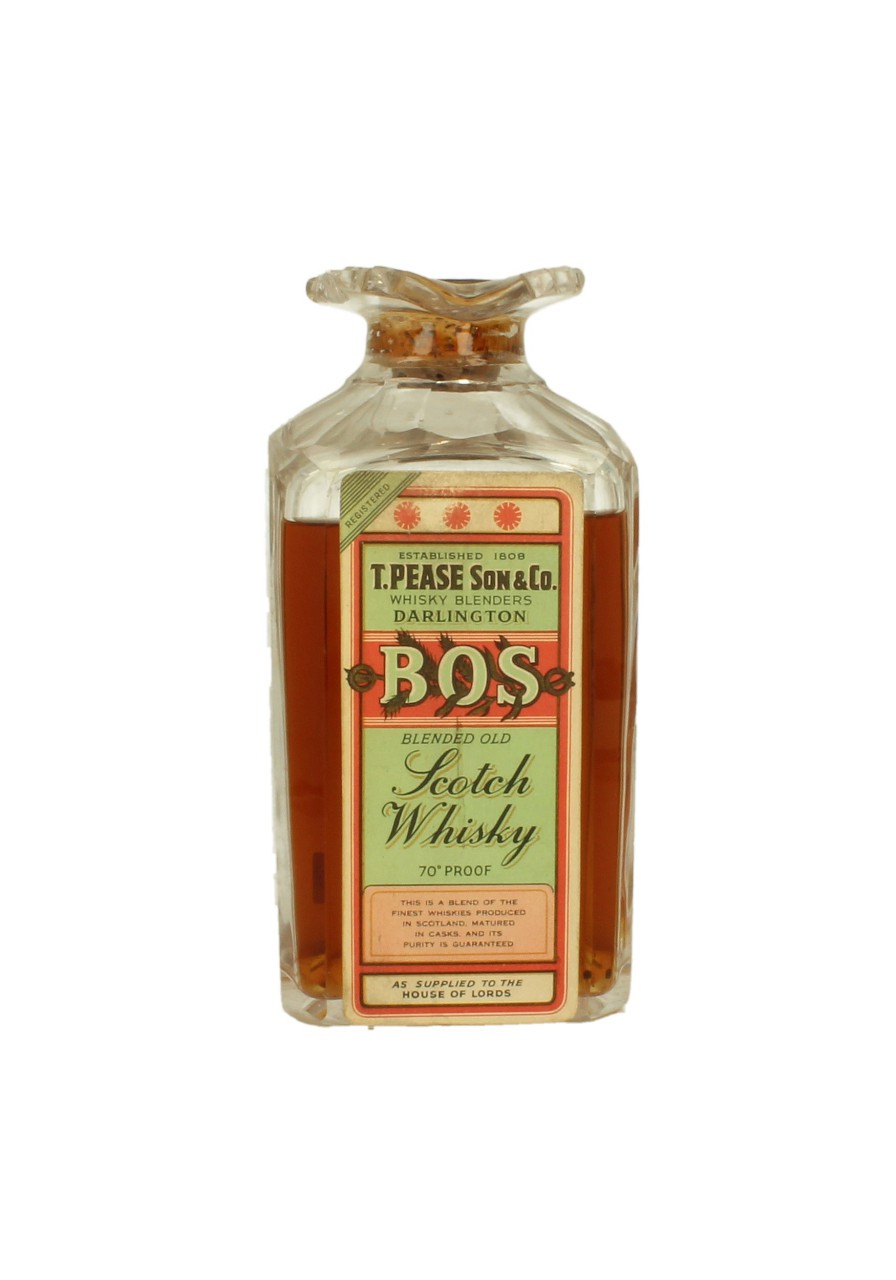 BOS Bot.70's 75cl 70°proof T.Paese & Son. Crystal Decanter - Blended ...