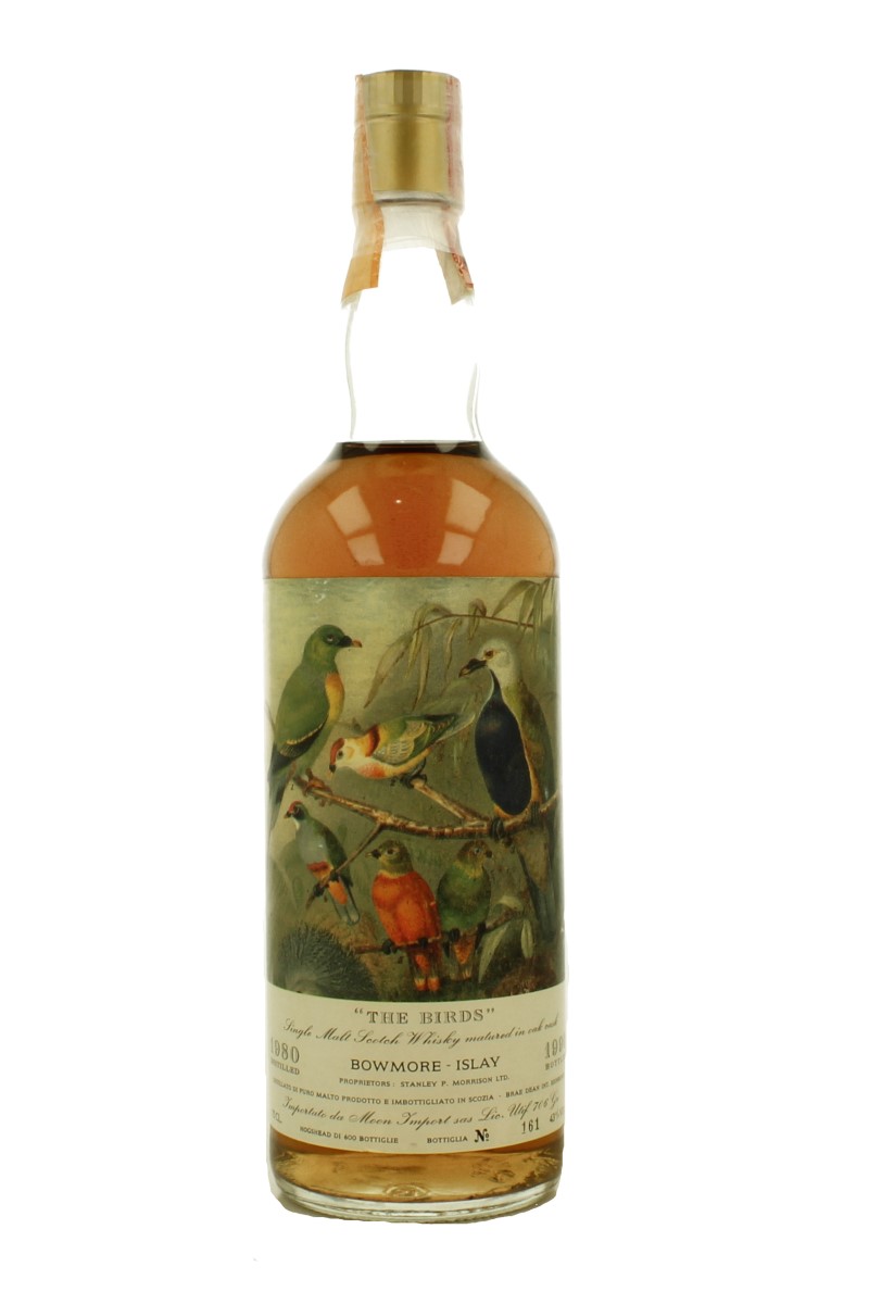 Bowmore 1980 1990 75cl 43% Moon Import-The Birds Silvano Samaroli ...