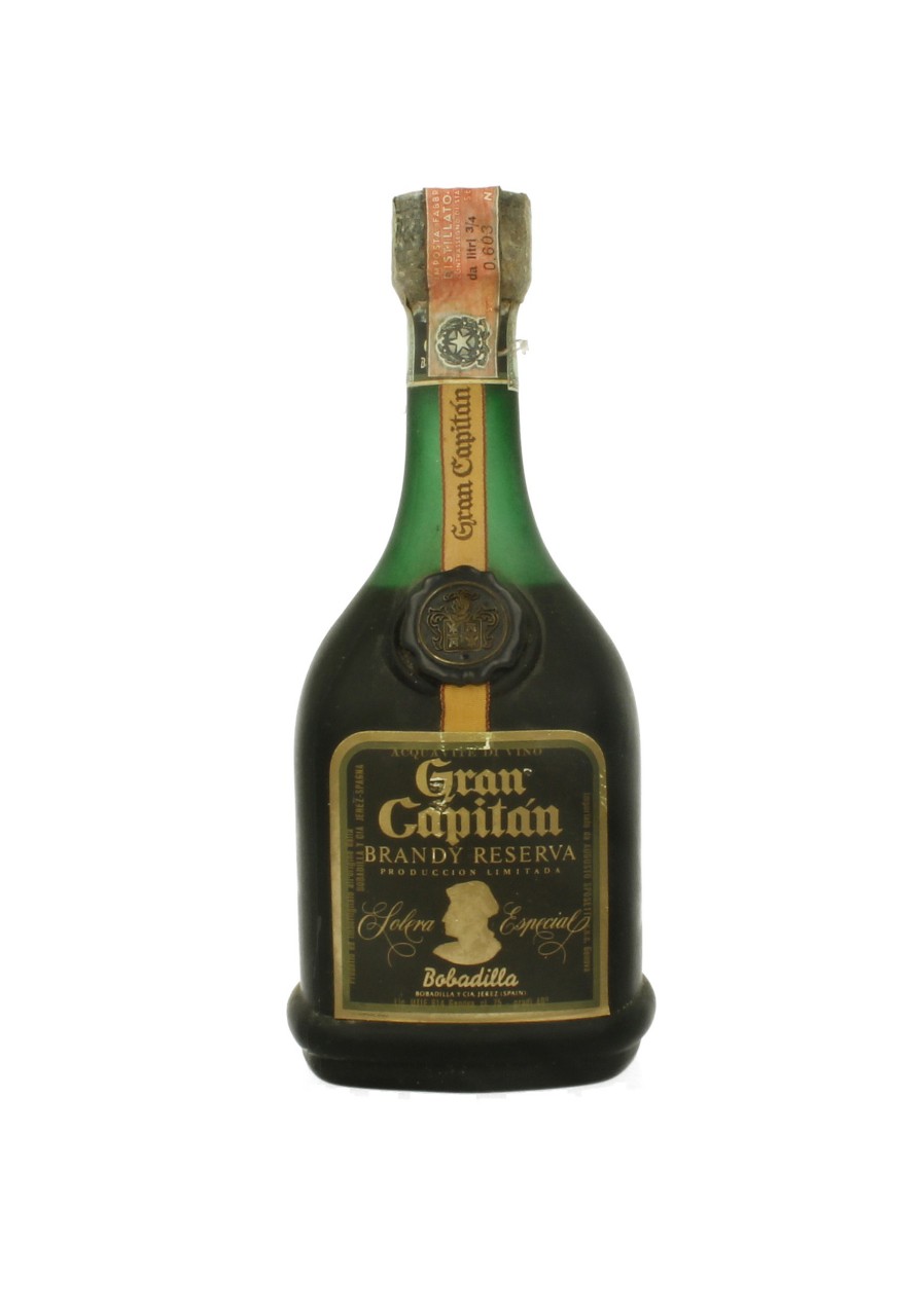 BRANDY Gran Capitan Bobadilla Bot 60/70's 75cl 42% - Products - Whisky ...