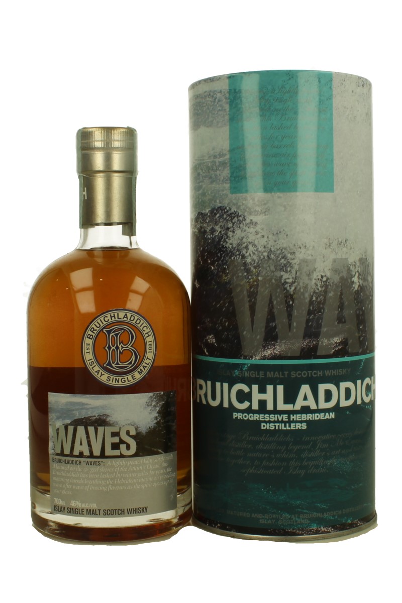 Bruichladdich Islay Scotch Whisky 70cl 46% OB- Waves - Products ...