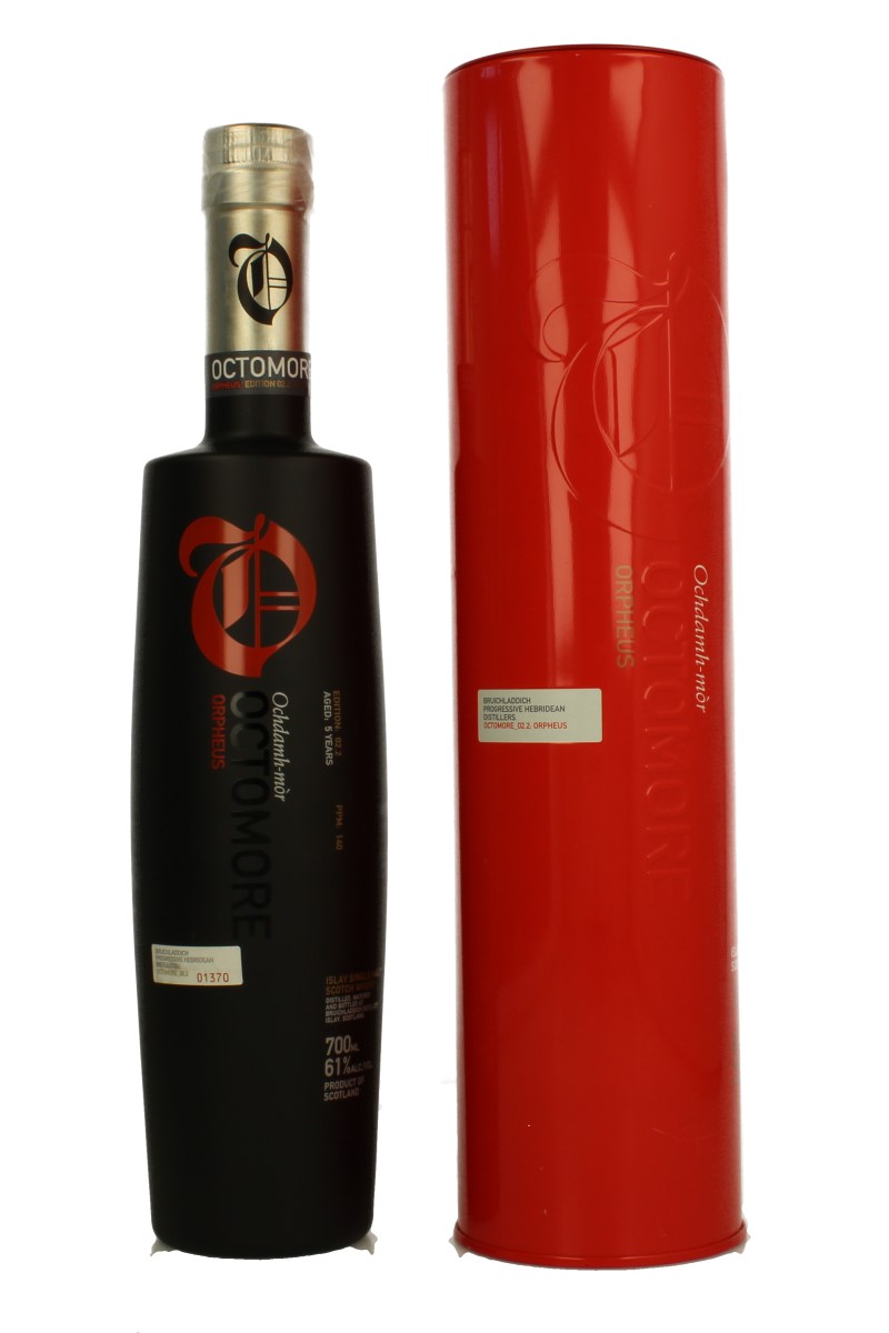 Bruichladdich Octomore Orpheus 2.2 Islay Scotch Whisky 5 Year Old 70cl ...