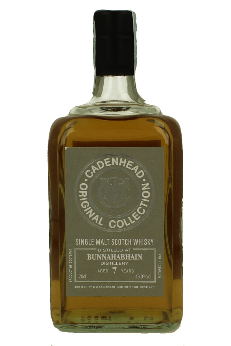 BUNNAHABHAIN 7 Years Old 2022 70cl 46% Cadenhead - Original Collection ...