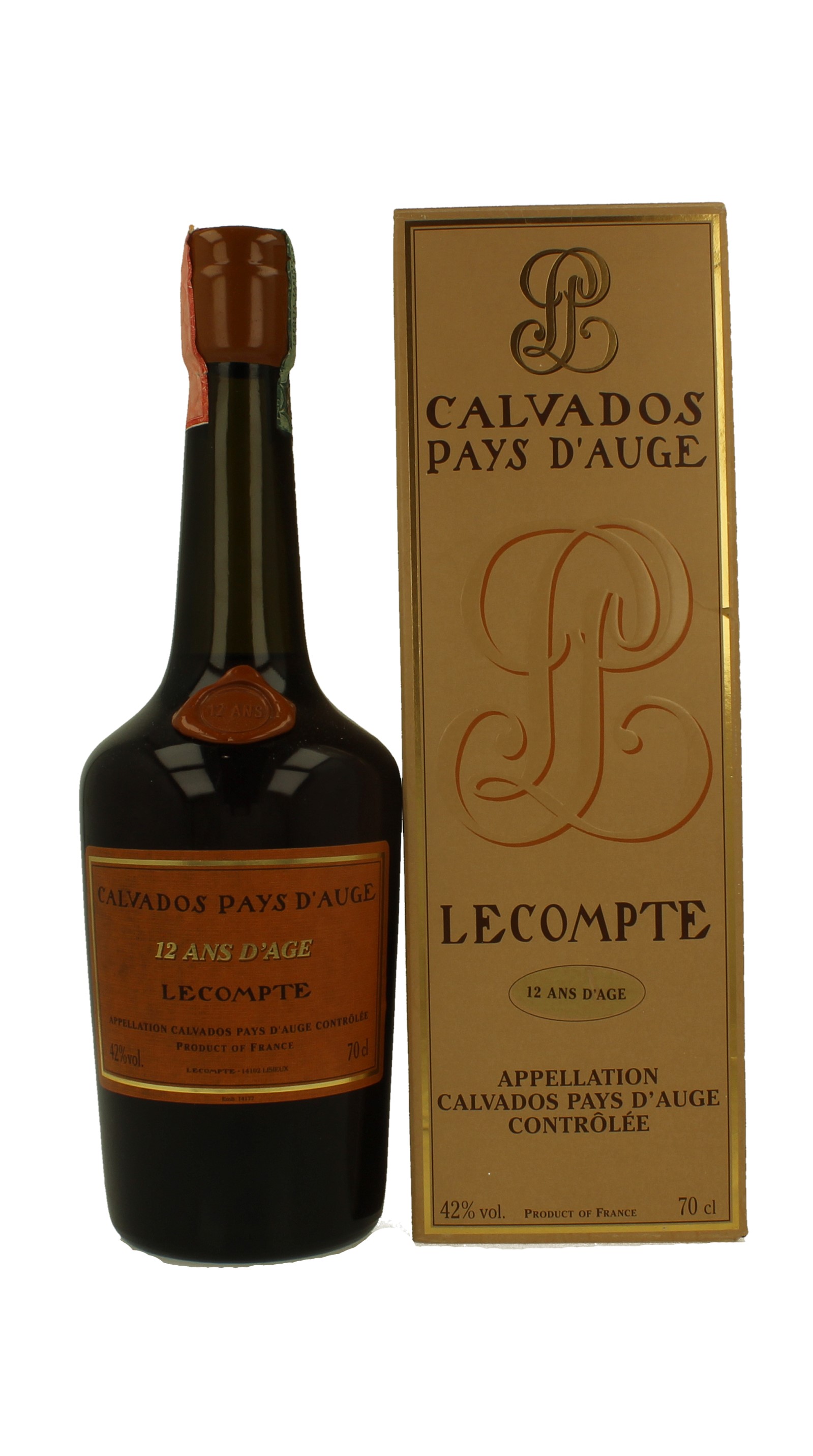CALVADOS Le Compte 12 years old Bot in The 90's early 2000 70cl 40% OB- - Products - Whisky ...