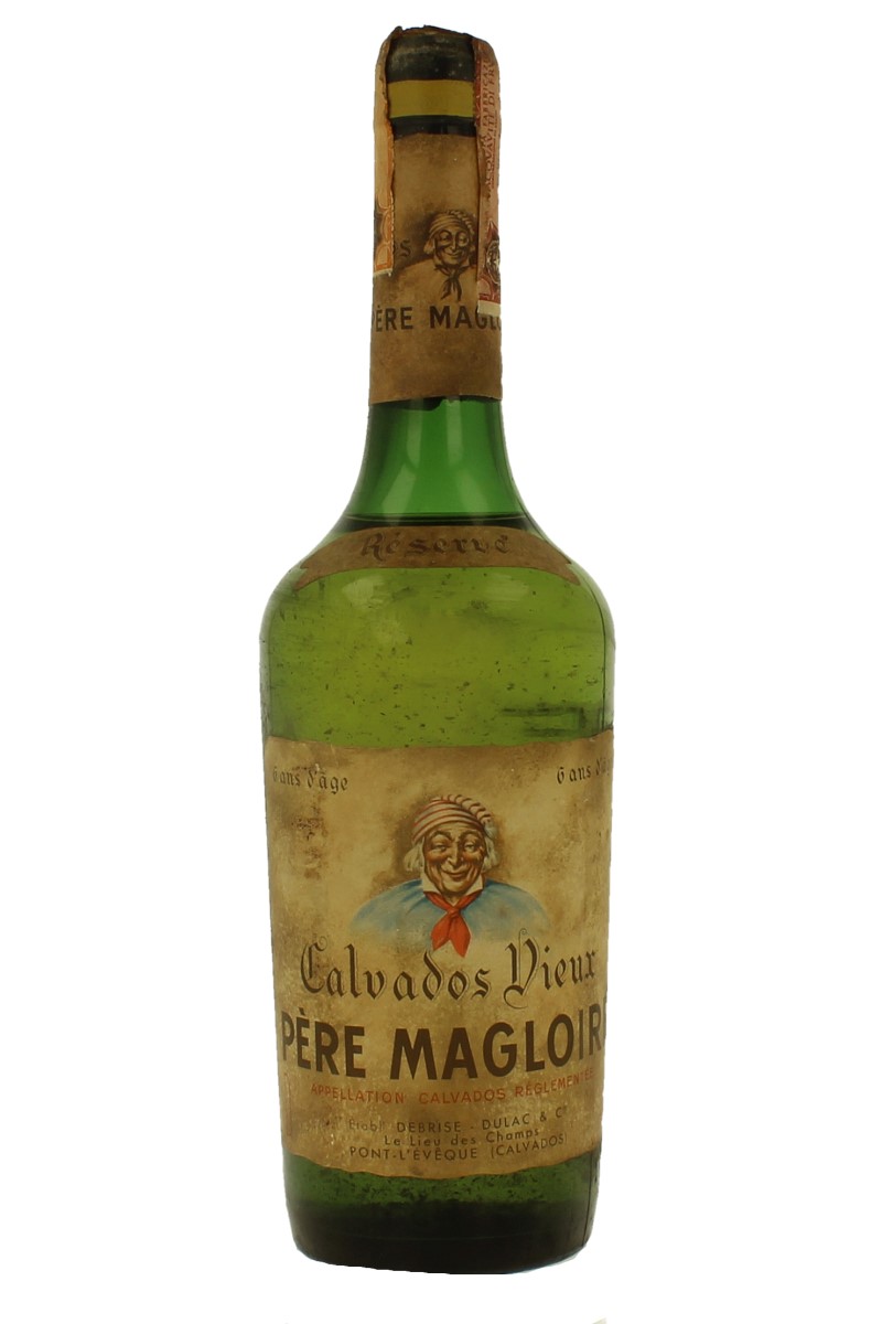 Calvados Pere Magloire 6 Year old Bot 60/70's 75cl Debrise Dulac ...