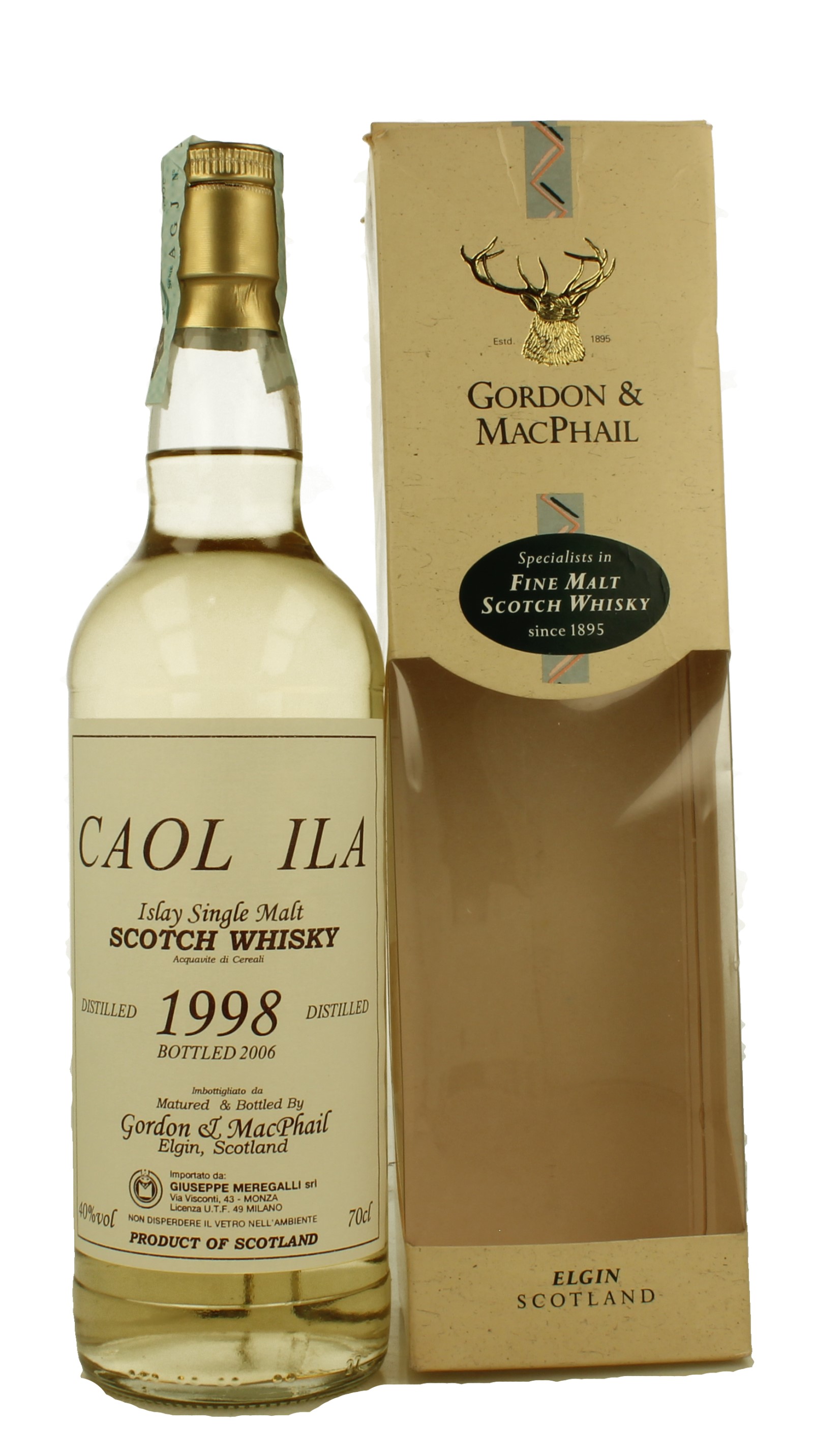 CAOL ILA 1998 2006 70cl 40% Gordon MacPhail - Products - Whisky Antique ...