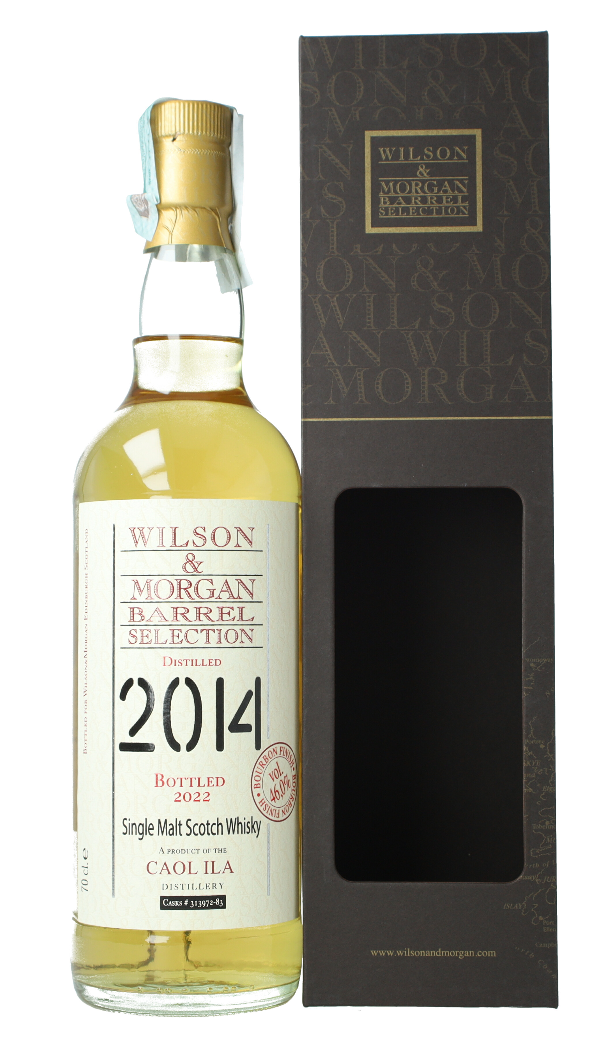 Caol Ila Islay Scotch Whisky 2014 2022 70cl 46% Wilson & Morgan ...
