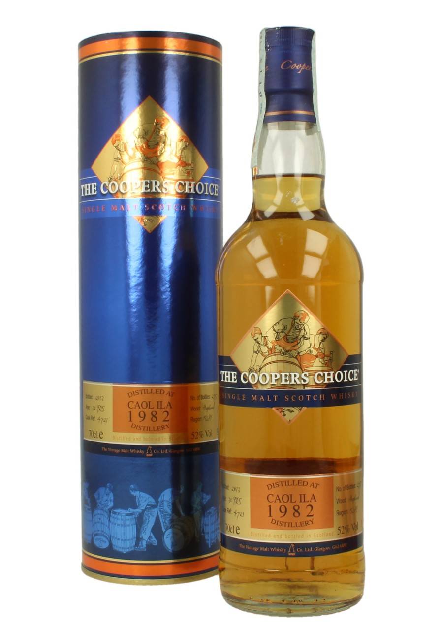Caol Ila Islay Scotch Whisky 30yo 1980 2013 52% The Vintage Malt Whisky ...