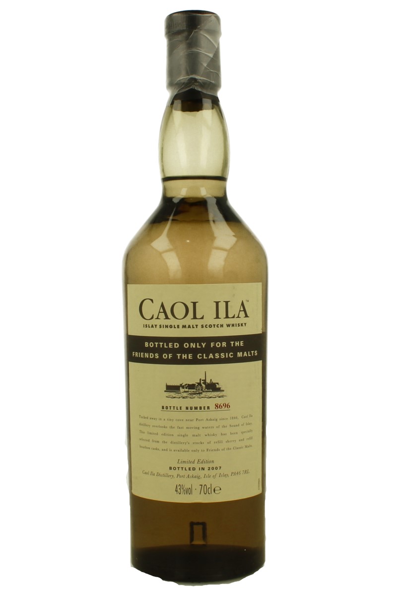 Caol Ila Islay Scotch Whisky 70cl 43% OB- Friends Of Classic Malt ...